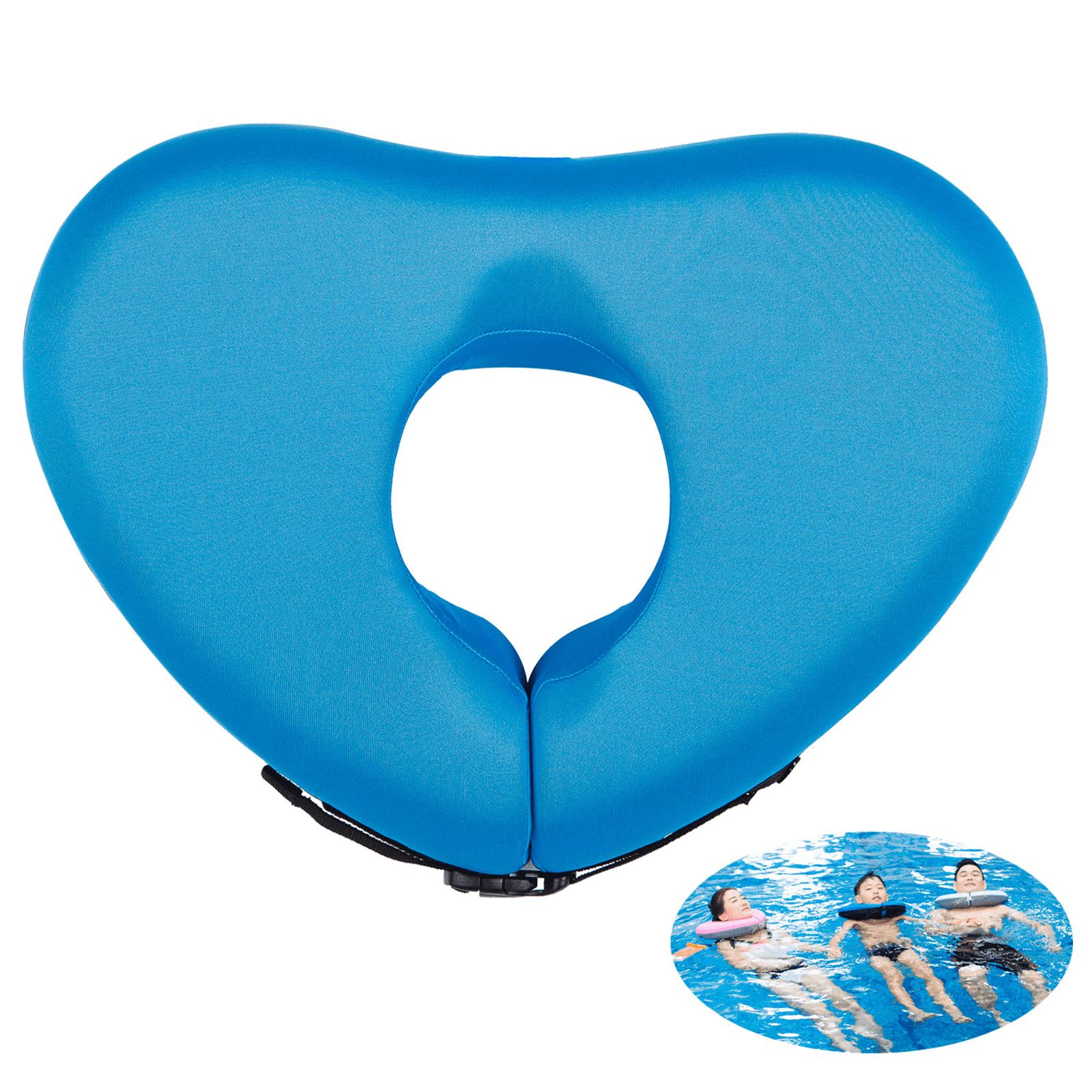 Ueasy Love Shaped Swimming Pool Floating with Locking Collar for Arm ...