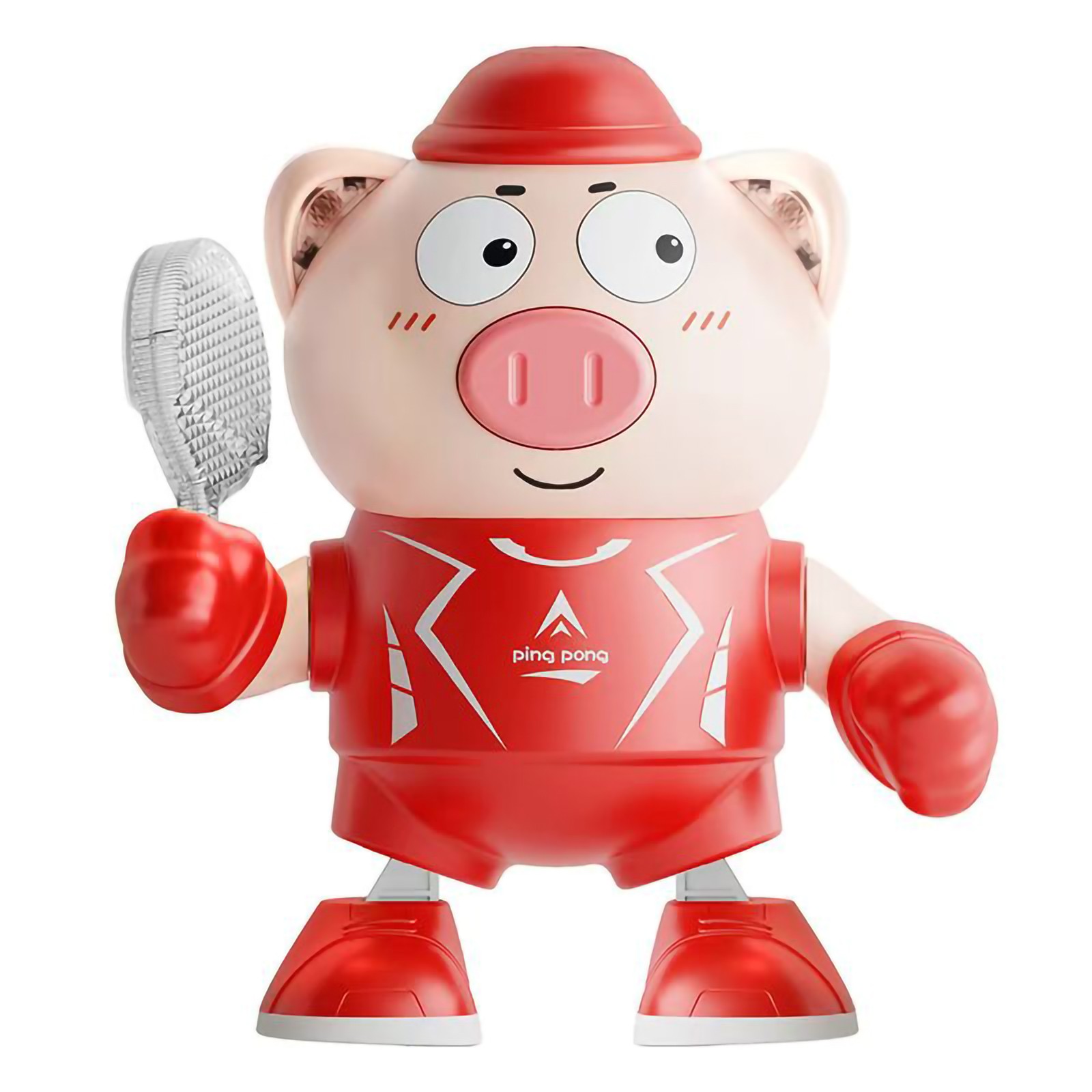 Uehau Dancing Pig Baby Early Education Walk Swinging Lights Singing ...