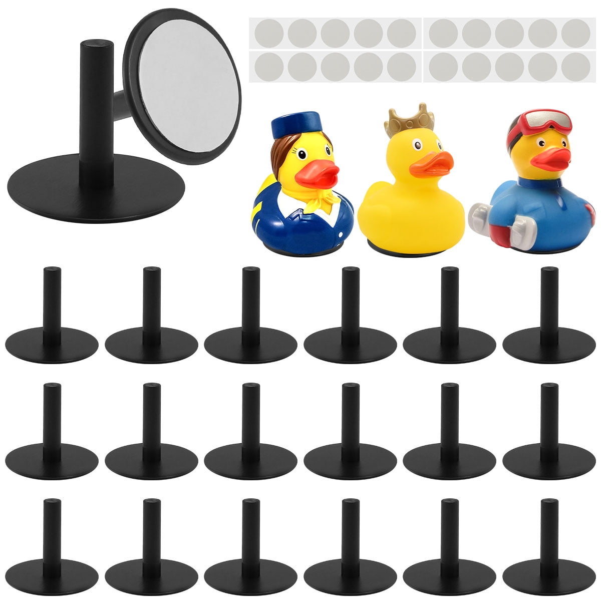 Uehgn 10 Pcs Display Duck Plugs Rubber Adhesive Anti-slip Shockproof ...