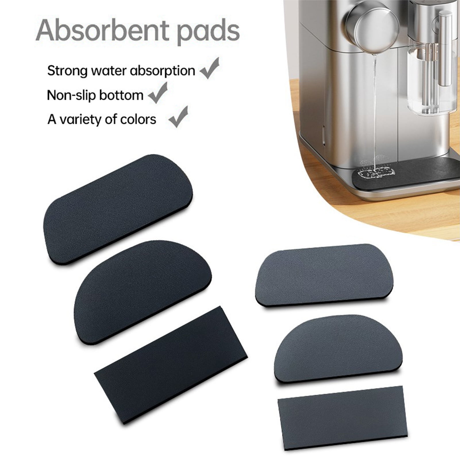 Uehgn Refrigerator Drip Tray Non-slip Bottom Water-Absorbent Quick ...