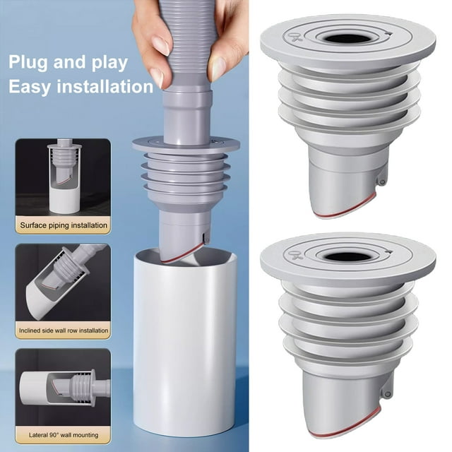 Uehgn Washing Machine Drain Hose Seal Anti-Odor Floor Drain Plug ...