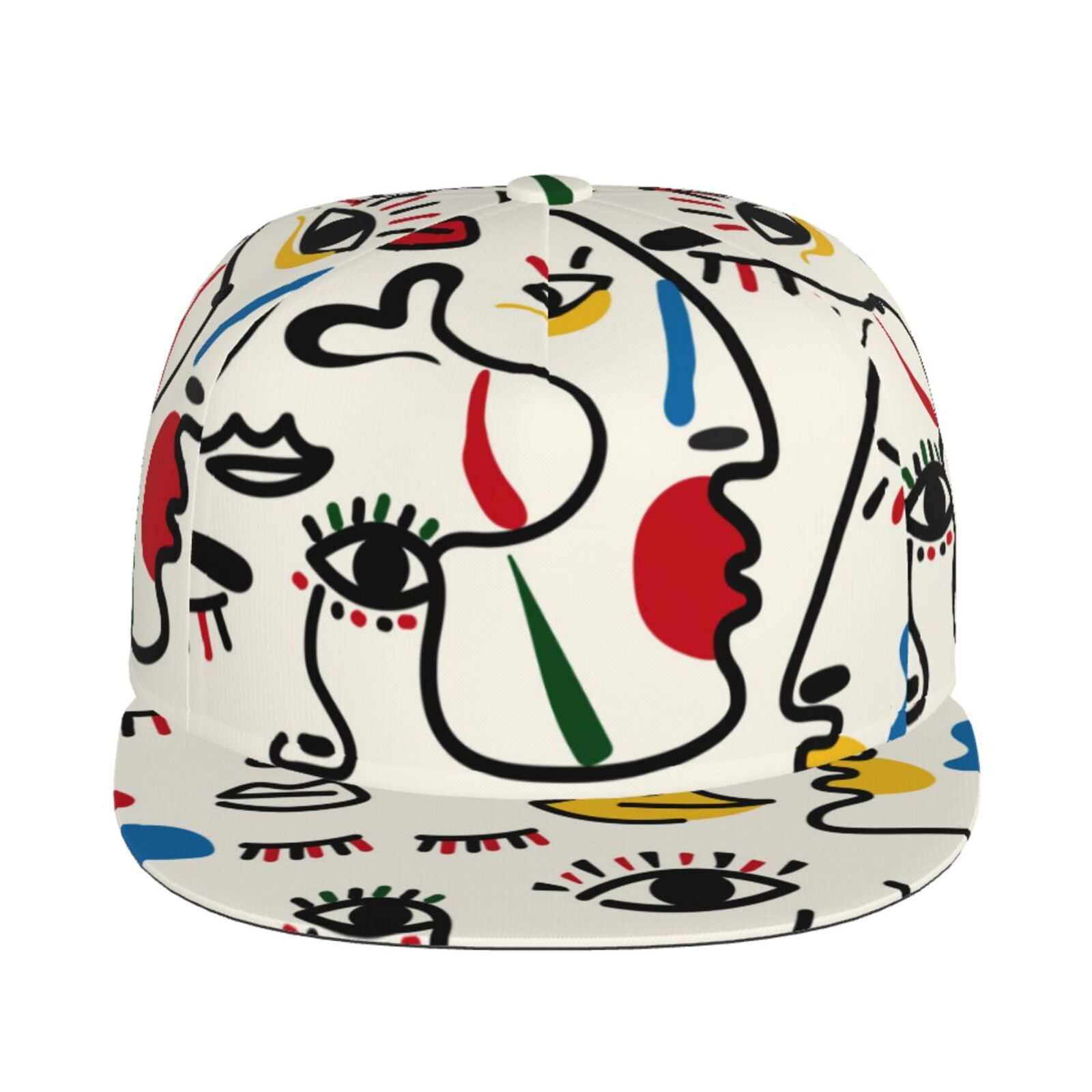 Uemuo Aabstract Eyes Pattern Women's Baseball Cap,Straight Brim Hat ...