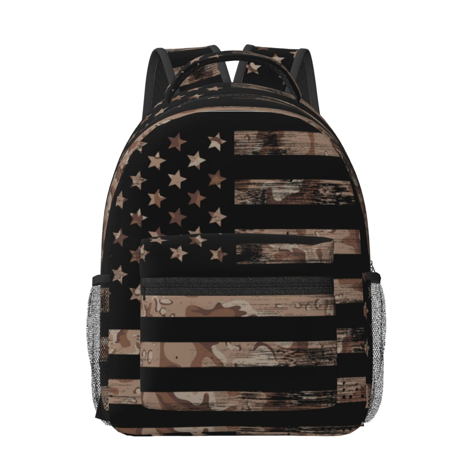Uemuo American Flag with Desert Camouflage Printed Student Durable ...