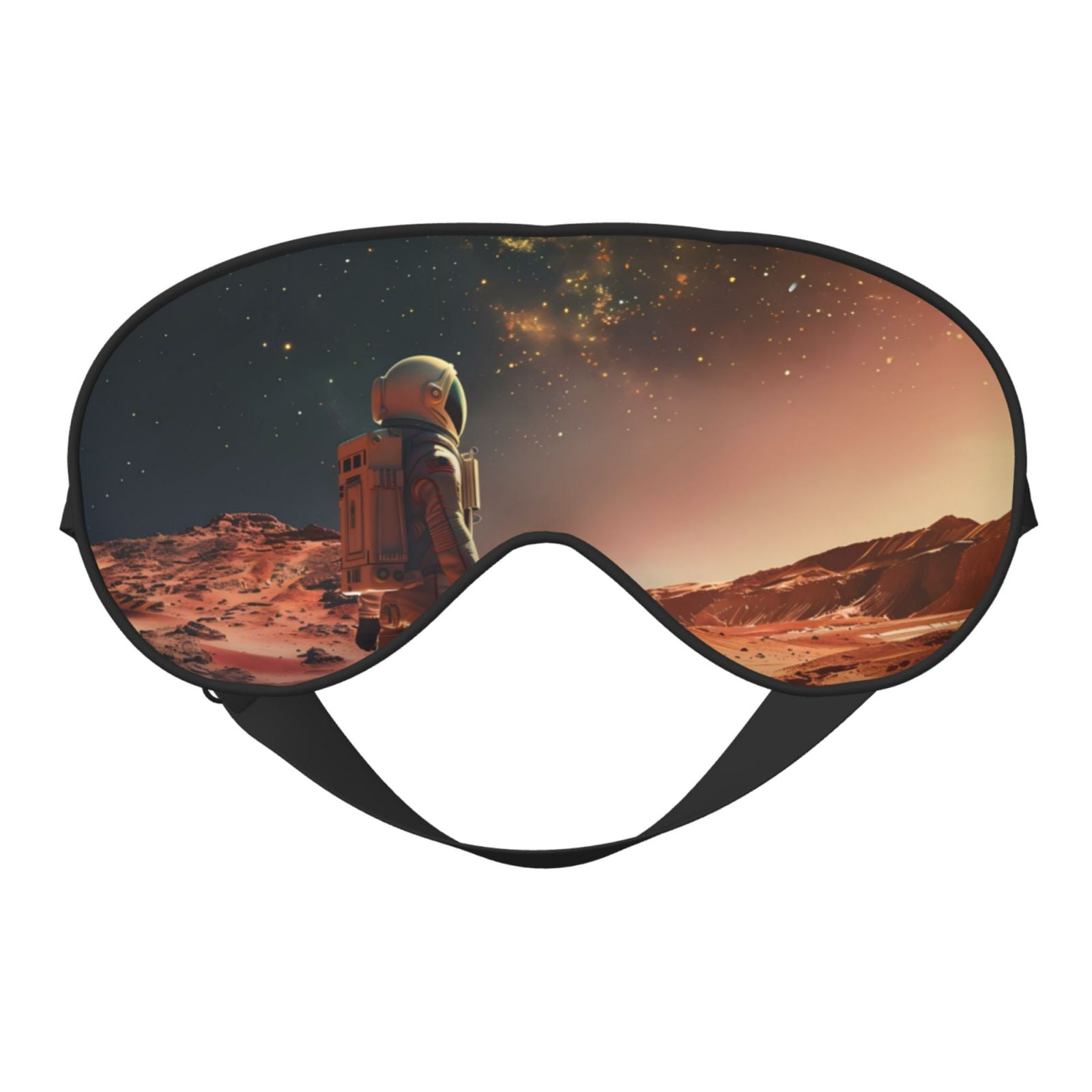 Uemuo Astronaut On Mars A Pattern Sleep Eye Mask - Light Blocking Sleep ...