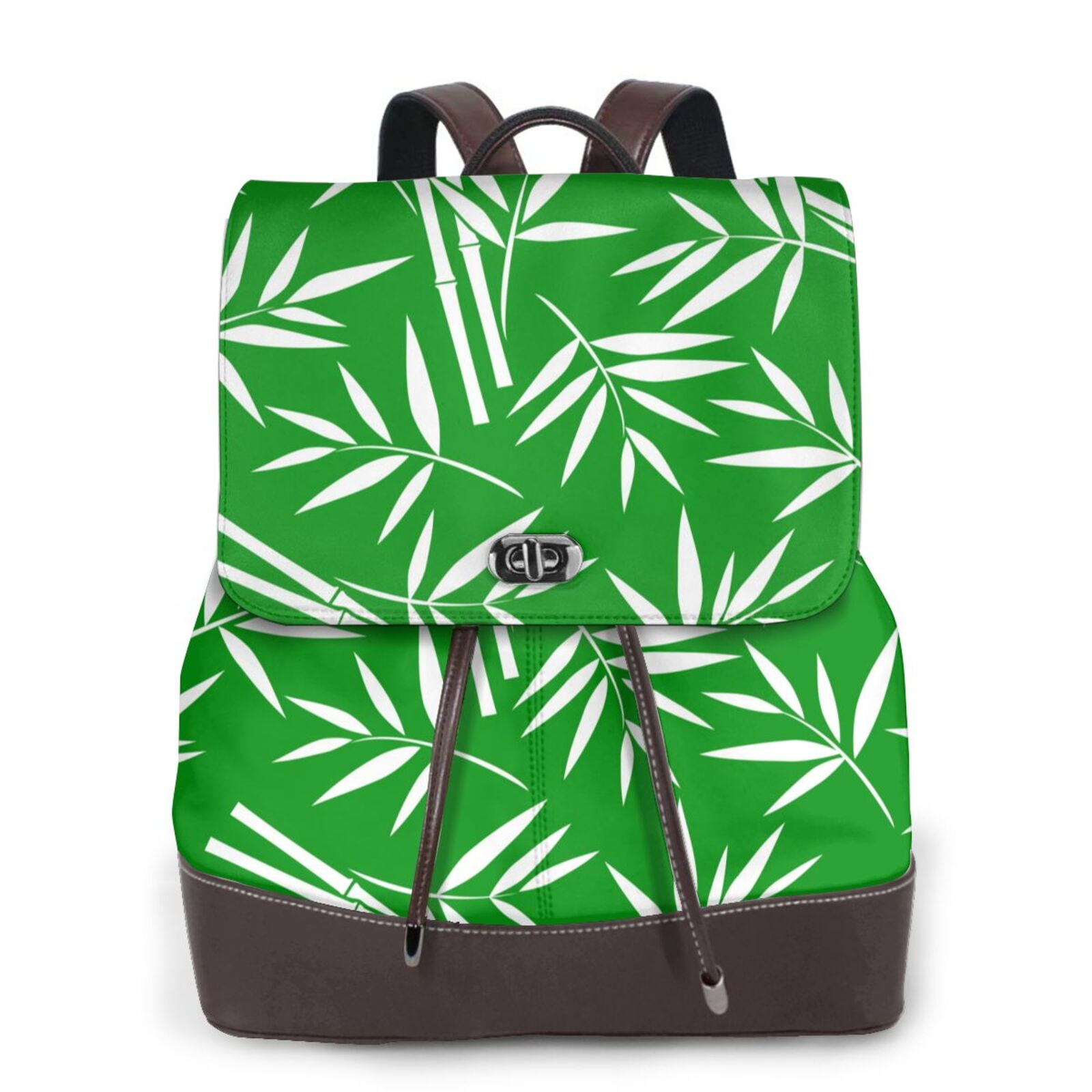 Uemuo Bamboo for Backpack Purse for Women Large Capacity Multipurpose ...