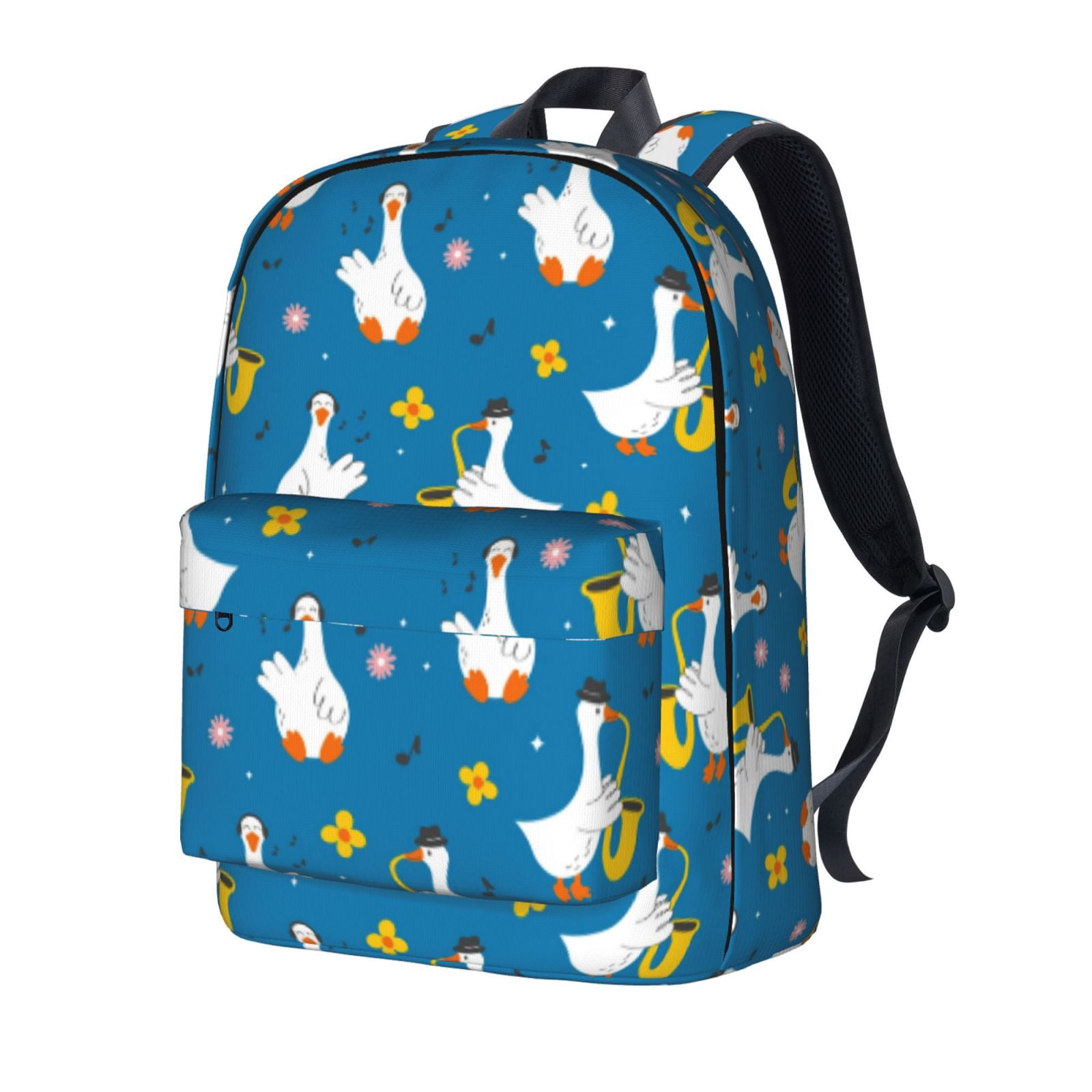 Uemuo Cartoon Goose Pattern Backpack for Work and Travel - Durable and ...