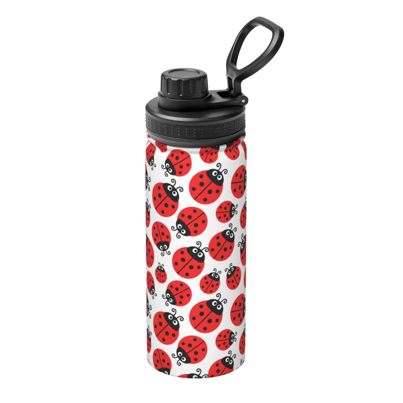 Uemuo Cartoon Ladybug 18OZ Insulated Kettle, Sports Water Bottle ...