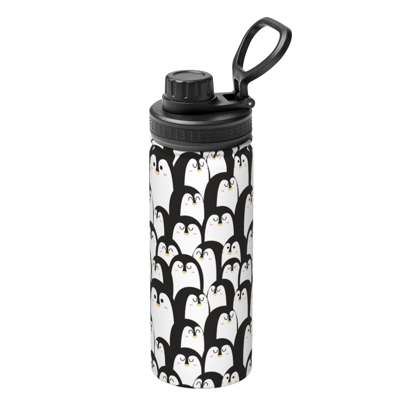 Uemuo Cartoon Penguin 18OZ Insulated Kettle, Sports Water Bottle ...