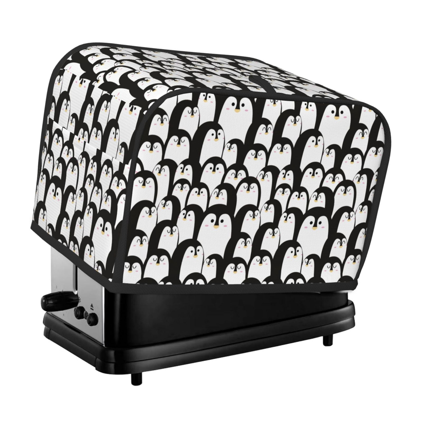 Uemuo Cartoon Penguin Print Toaster Cover 2 Slice, Small Kitchen ...