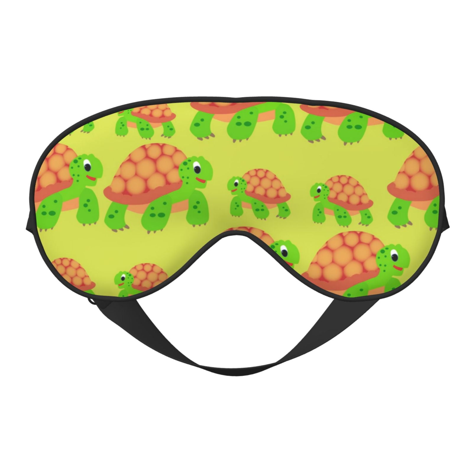 Uemuo Cartoon Turtles 1 Pattern Sleep Eye Mask - Light Blocking Sleep ...