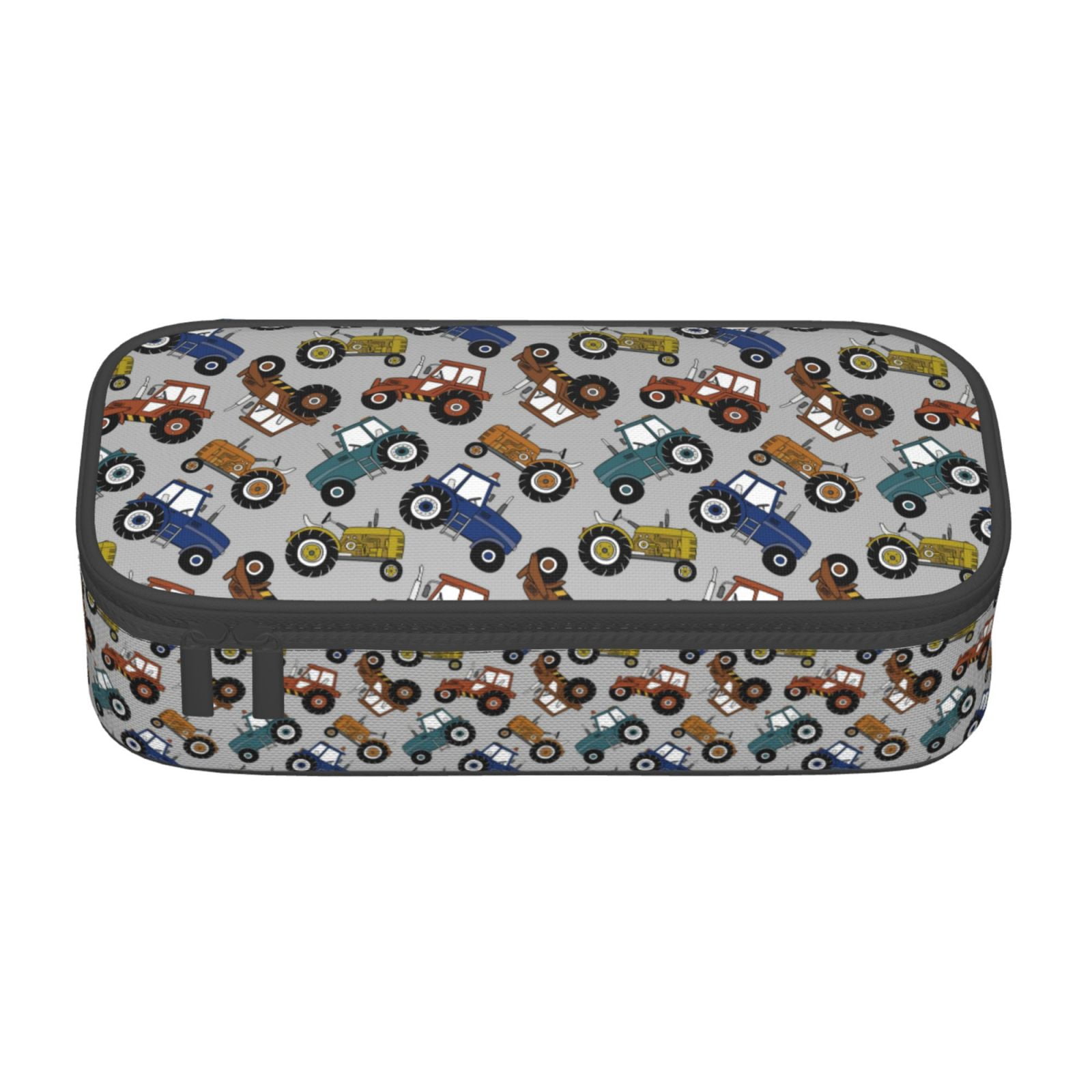 Uemuo Color Tractor Printed Large Pencil Case, Big Capacity Pencil ...