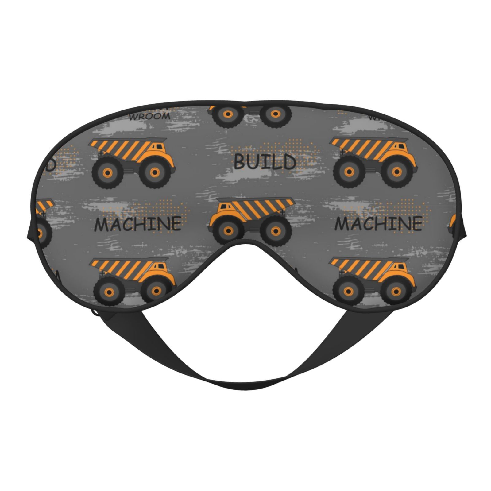 Uemuo Construction Machines Pattern Sleep Eye Mask - Light Blocking ...