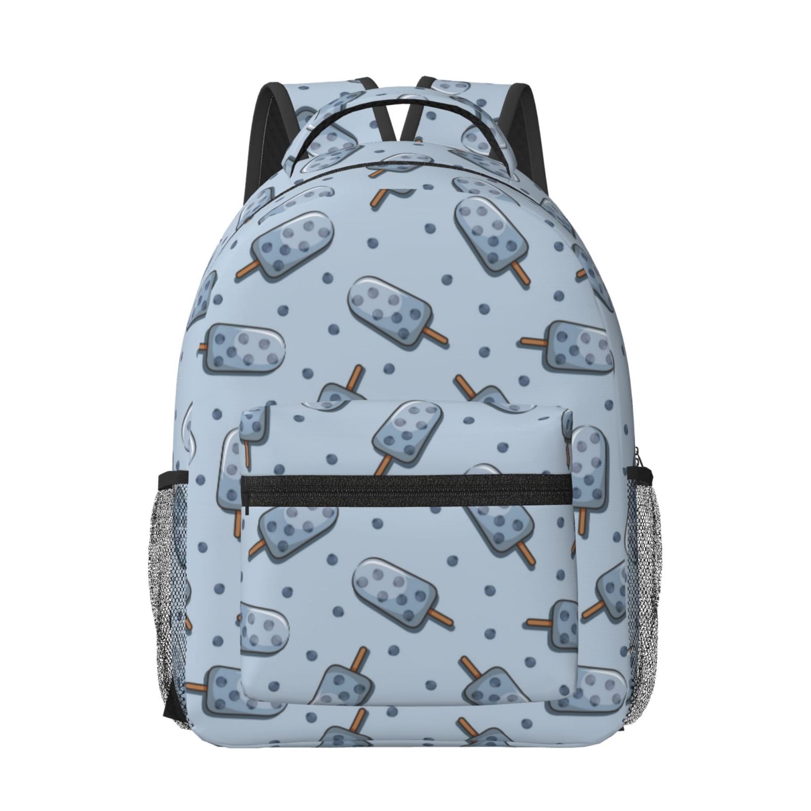 Uemuo Cute Ice Cream Printed Student Durable Water-resistant Backpack ...