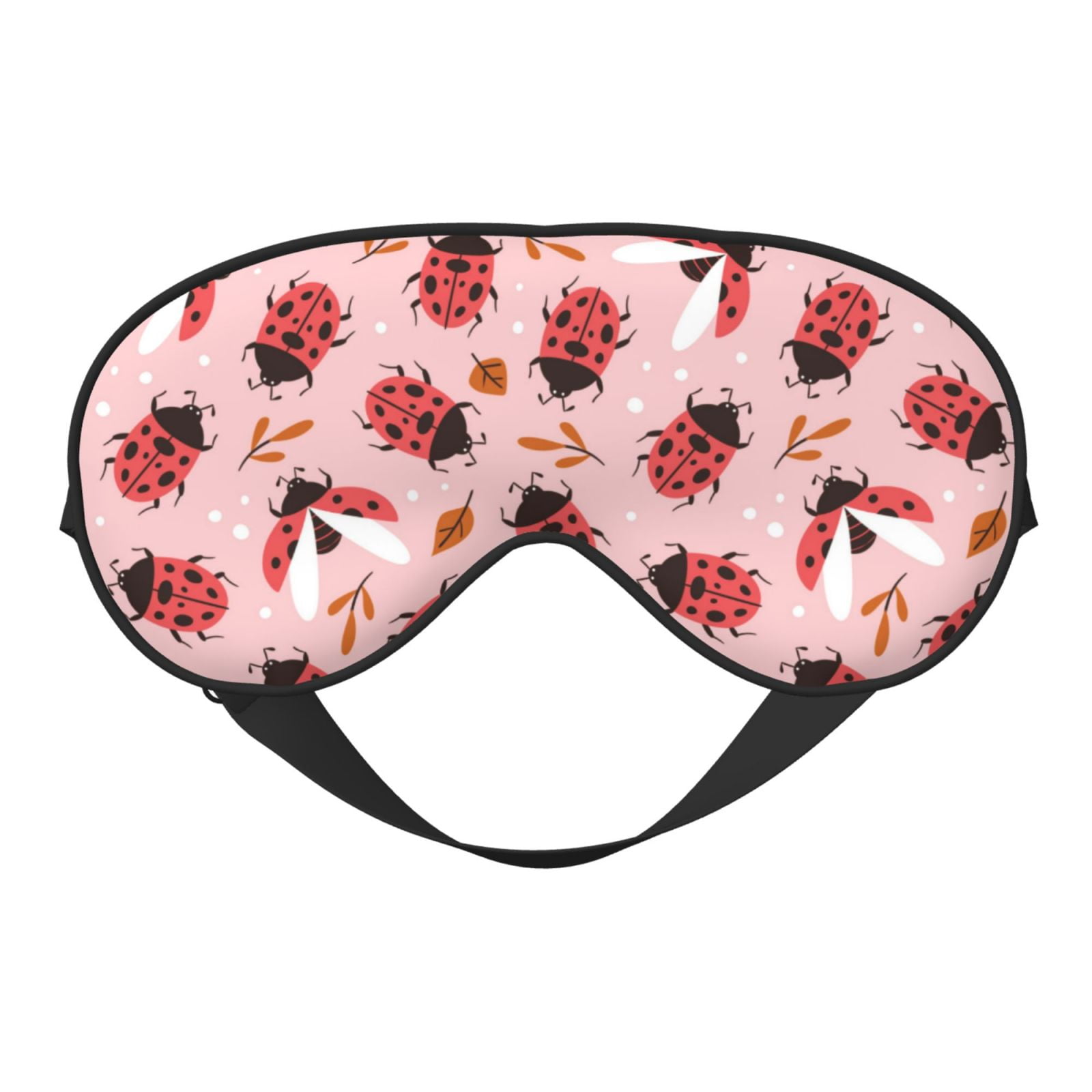 Uemuo Cute Ladybugs 1 Pattern Sleep Eye Mask - Light Blocking Sleep ...