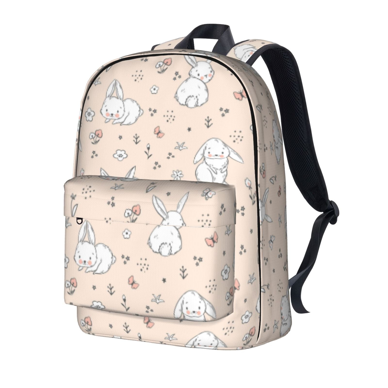 Uemuo Cute Rabbit Pattern Backpack for Work and Travel - Durable and ...