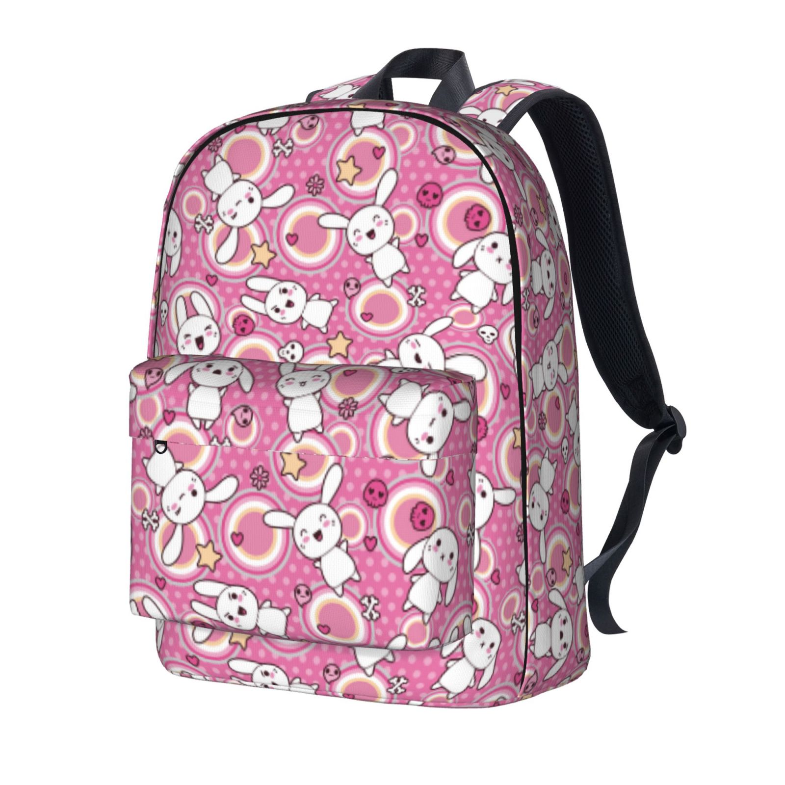 Uemuo Cute Rabbit Pattern Backpack for Work and Travel - Durable and ...