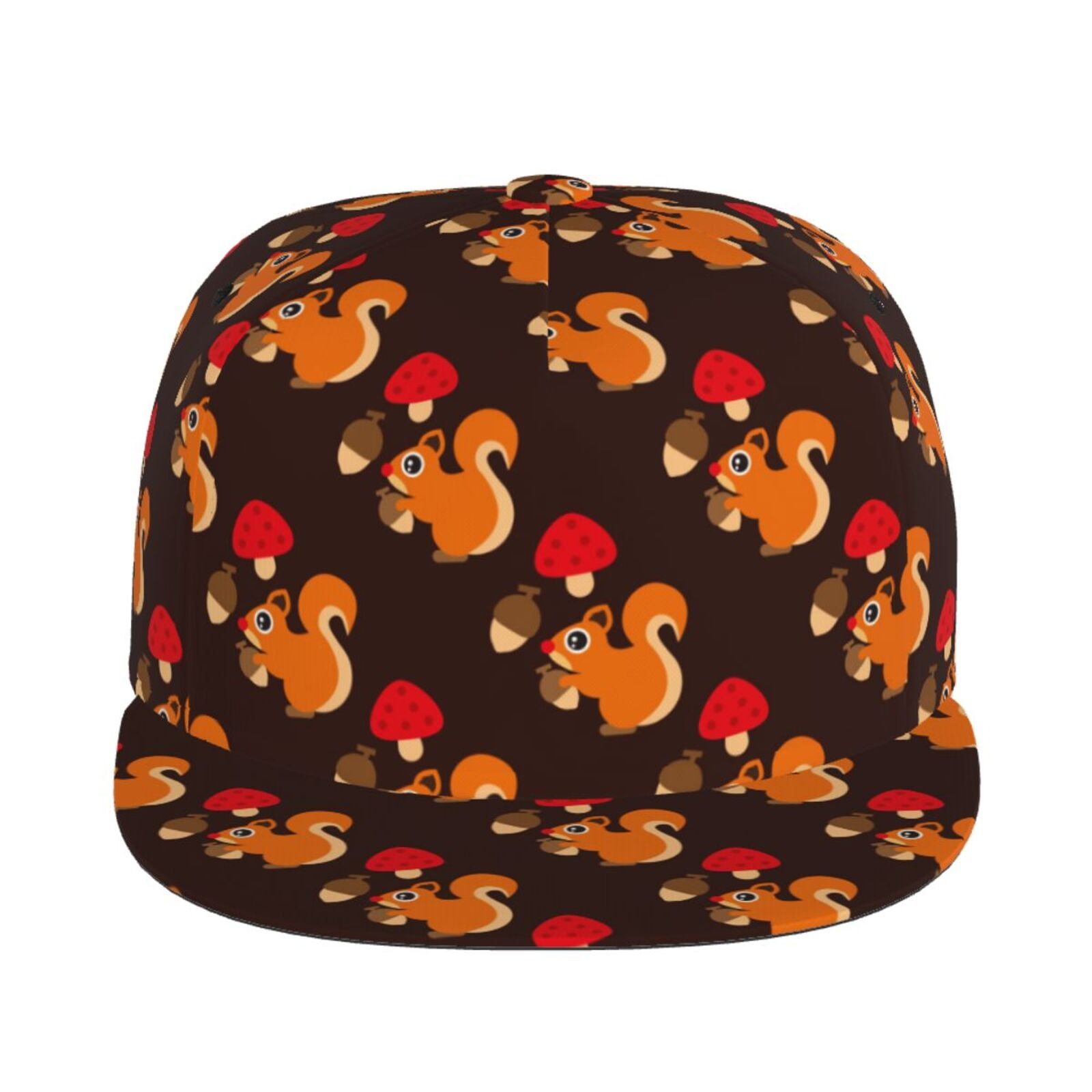 Uemuo Cute Squirrel Pattern Women's Baseball Cap,Straight Brim Hat,Golf ...