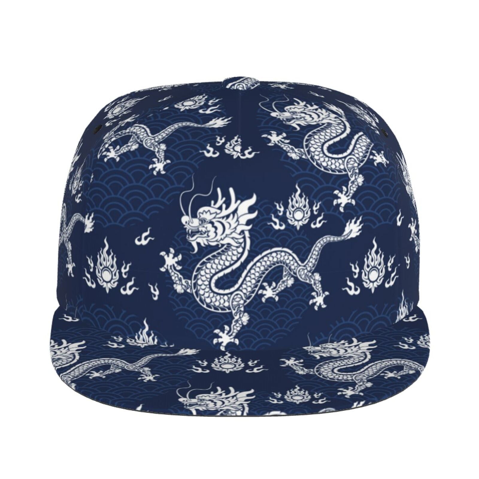 Uemuo Dragon Pattern Women's Baseball Cap,Straight Brim Hat,Golf Dad ...