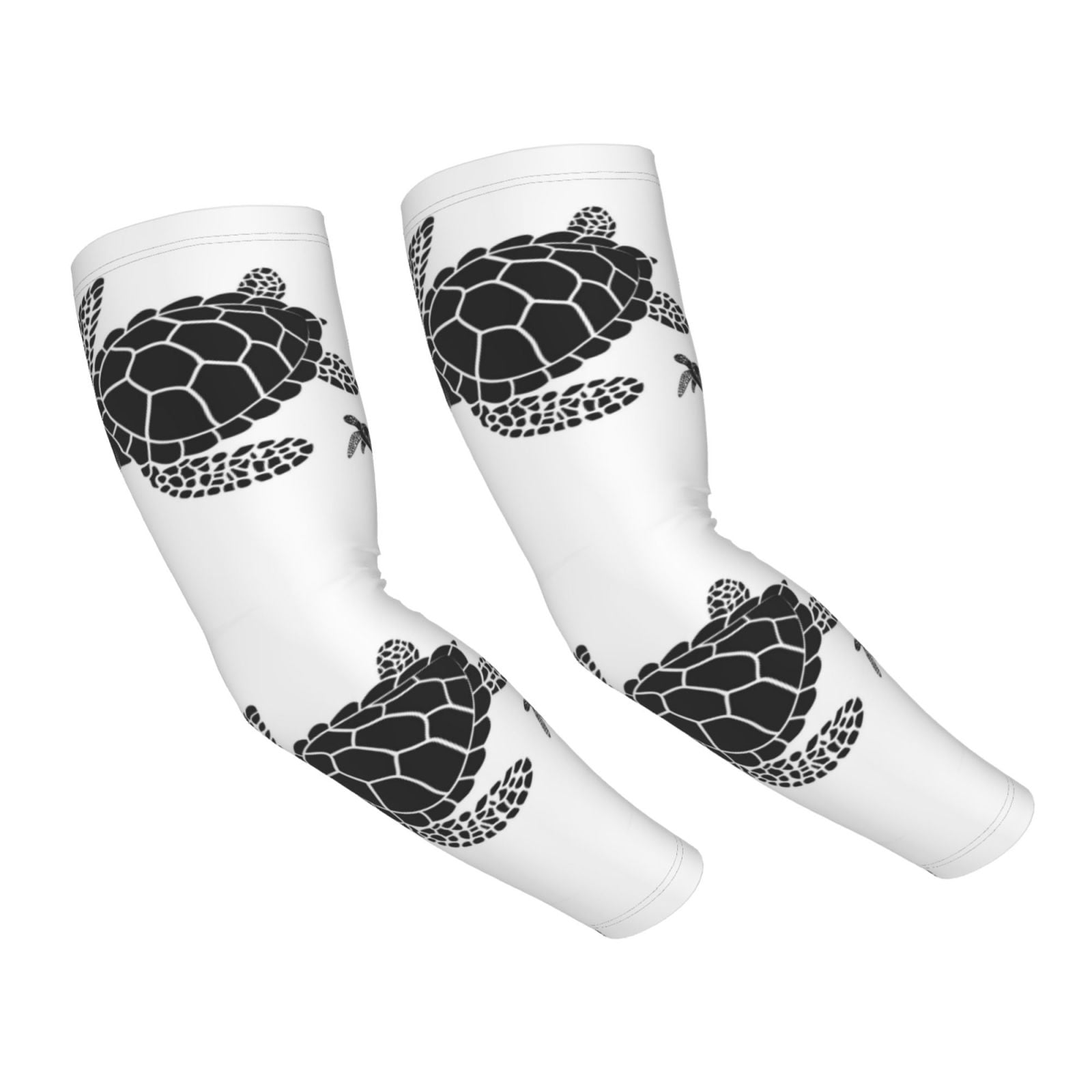 Uemuo Family Of Sea Turtles Printed Arm Sleeves, Cooling UV Sun ...