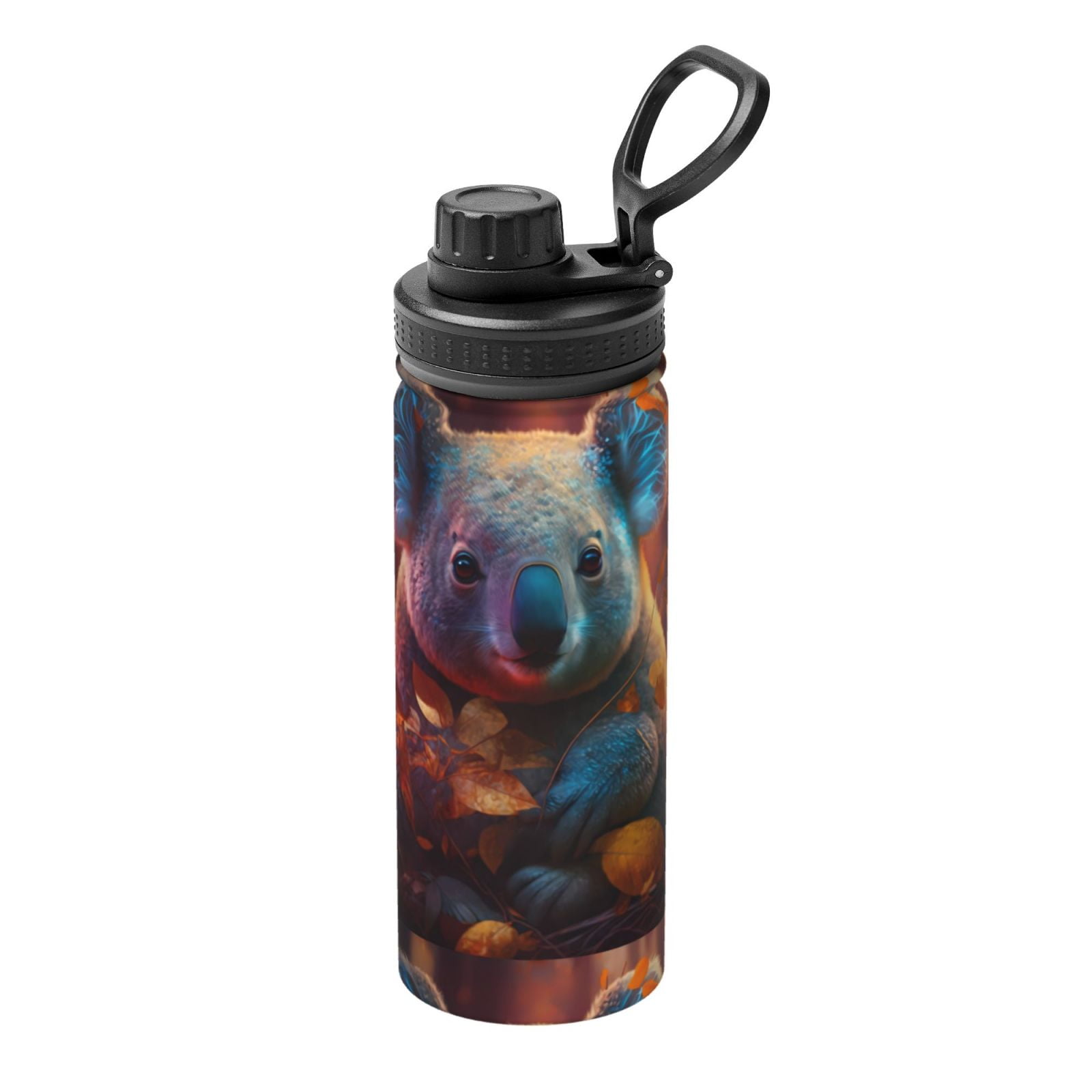Uemuo Forest Koala 18OZ Insulated Kettle, Sports Water Bottle ...