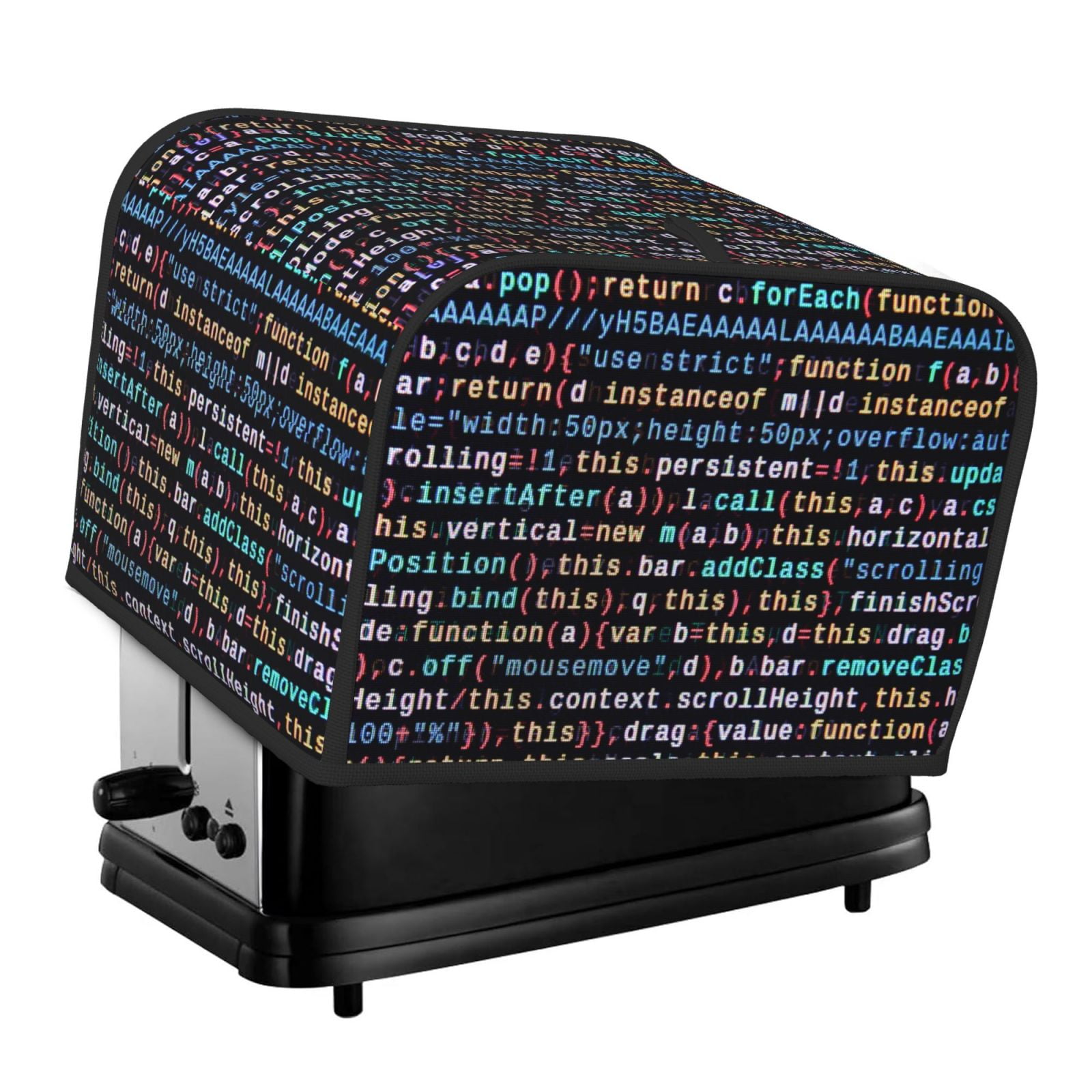 Uemuo Function Source Code1 Print Toaster Cover 4 Slice, Small Kitchen ...
