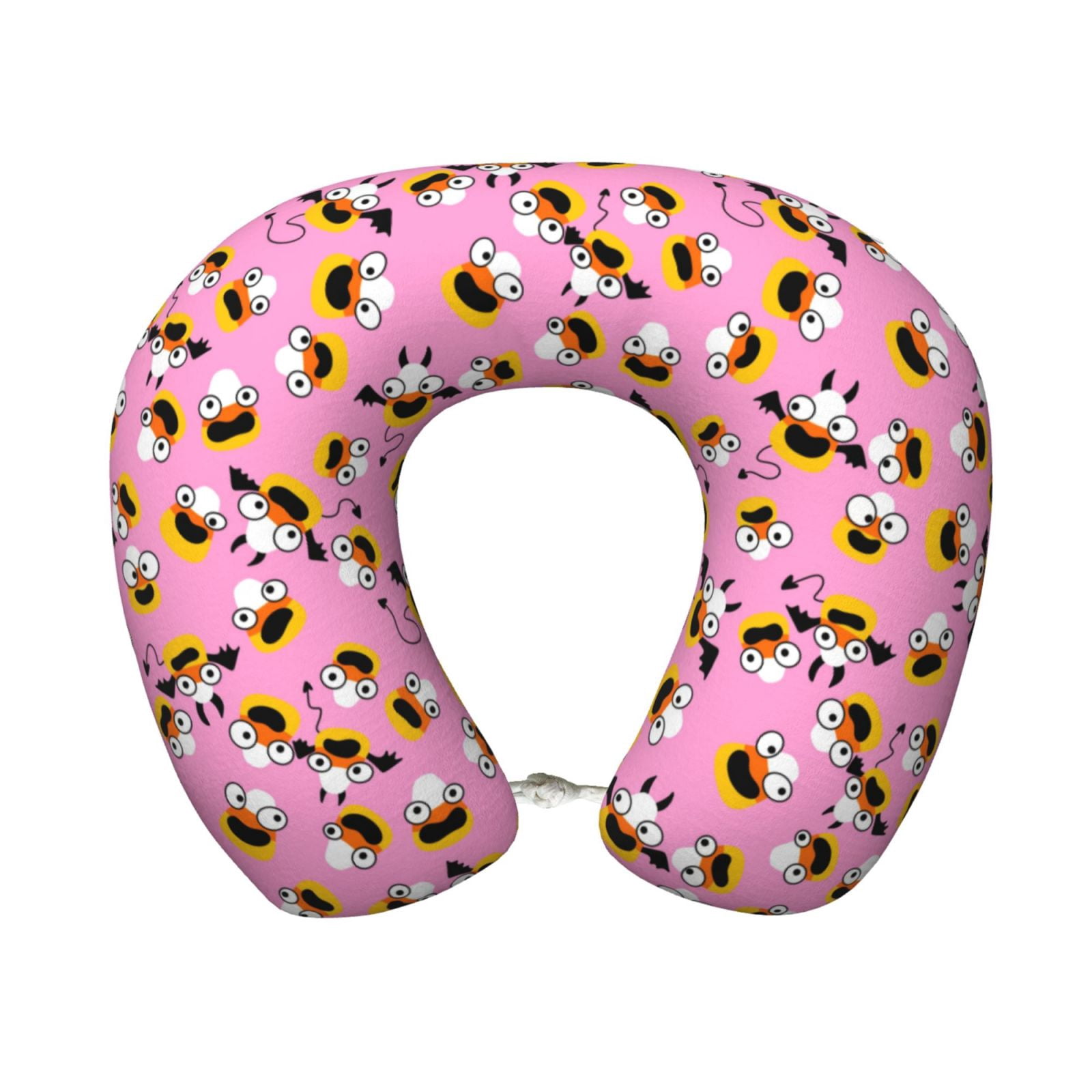 Uemuo Funny corn spider web A Pattern Travel Neck Pillow - Lightweight ...