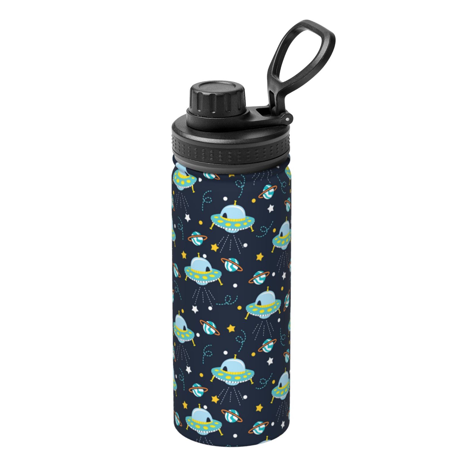 Uemuo Galaxy With Ufo 18OZ Insulated Kettle, Sports Water Bottle ...