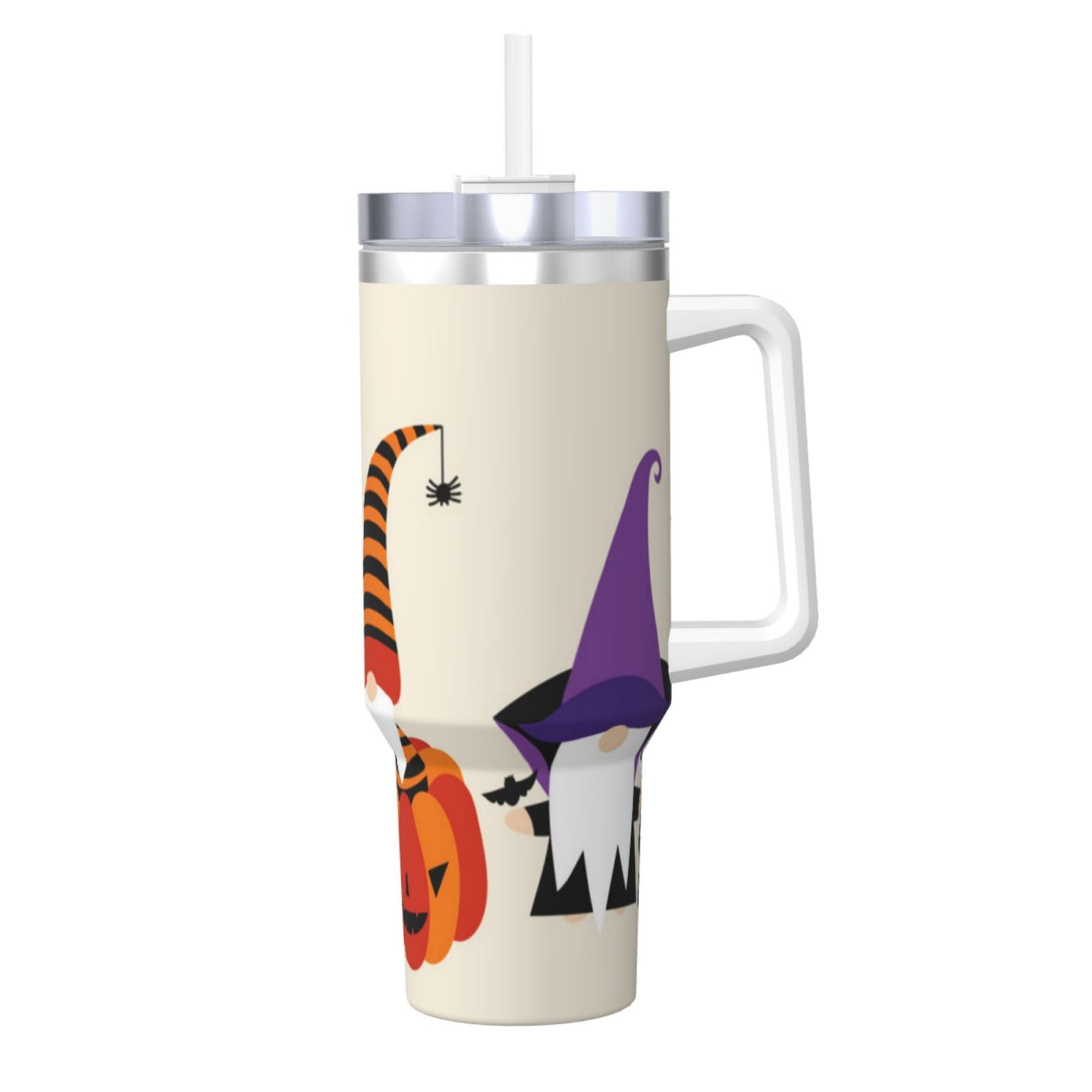 Uemuo Halloween Gnomes1 Print 40oz Ice Bully With Handle And Straw ...