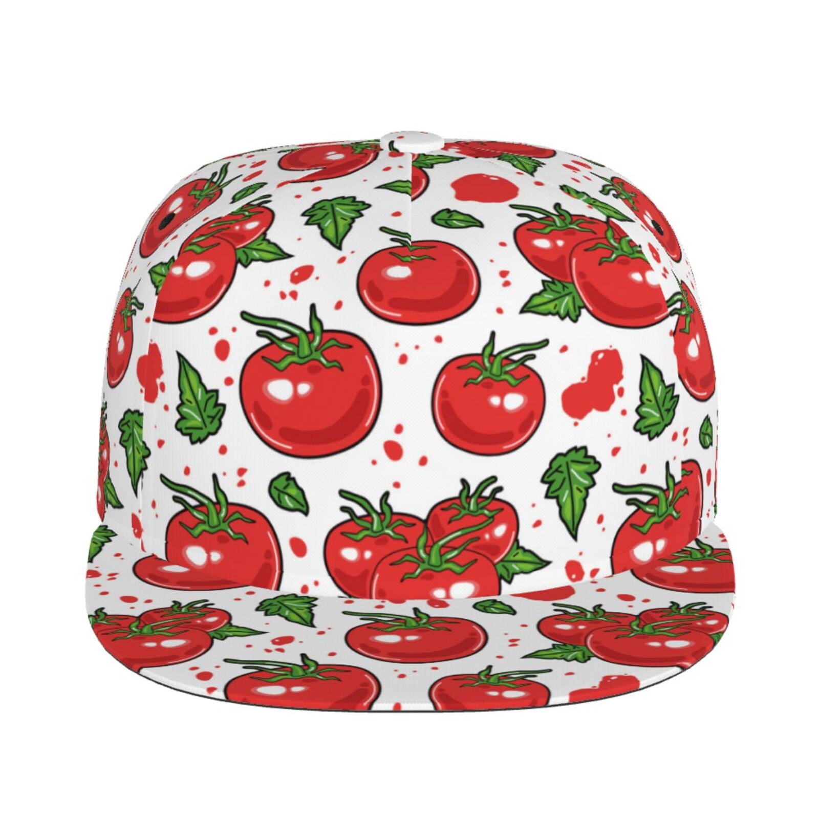 Uemuo Hand Drawn Tomatoes Pattern Women's Baseball Cap,Straight Brim ...