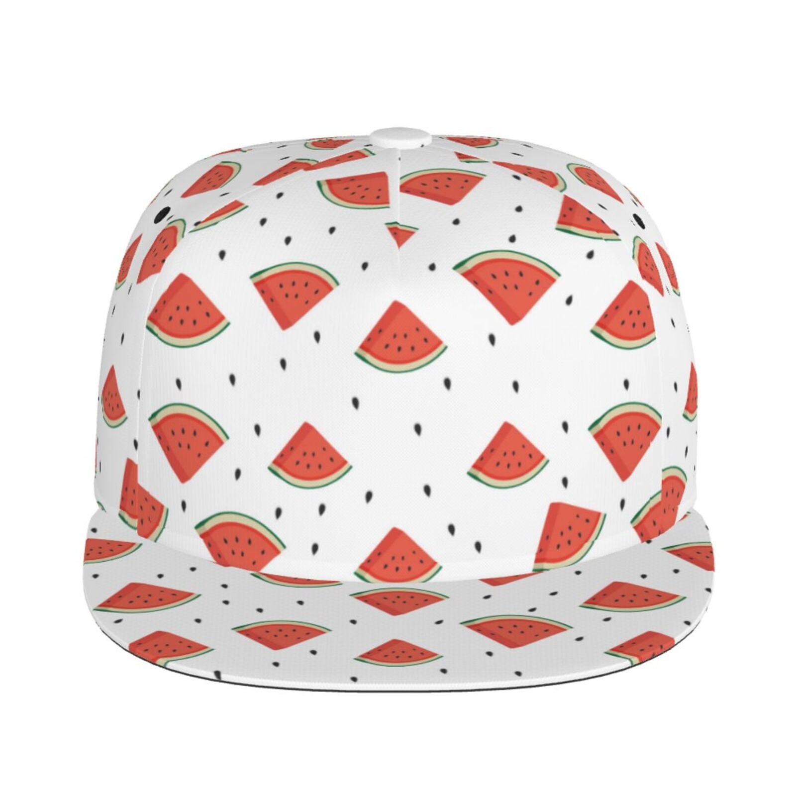 Uemuo Hand Drawn Watermelon Pattern Women's Baseball Cap,Straight Brim ...