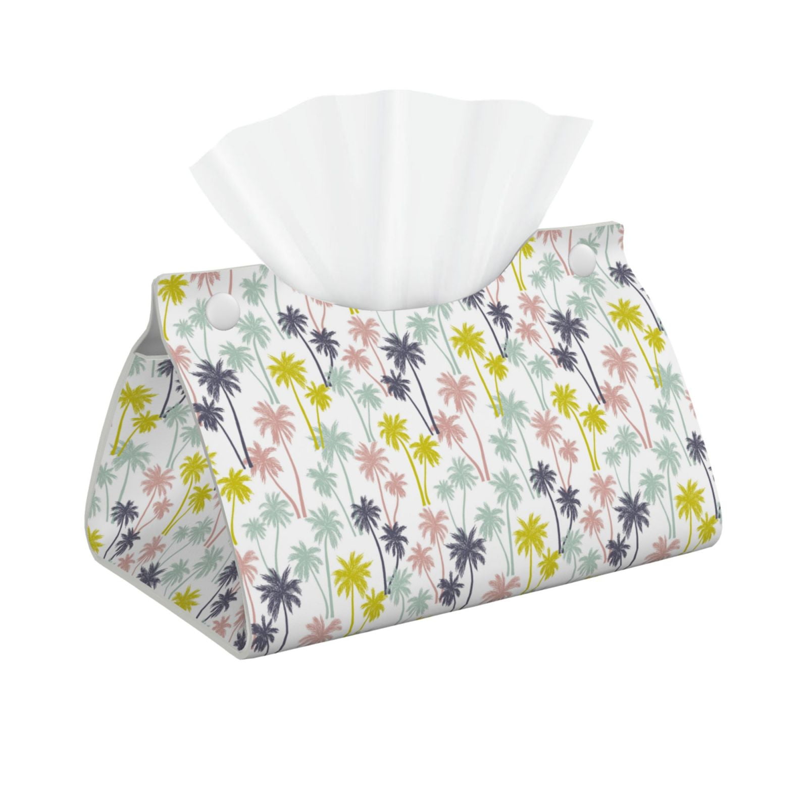 Uemuo Hawaiian Coconut Tree Pattern Tissue Box Cover Holder, Triangle ...