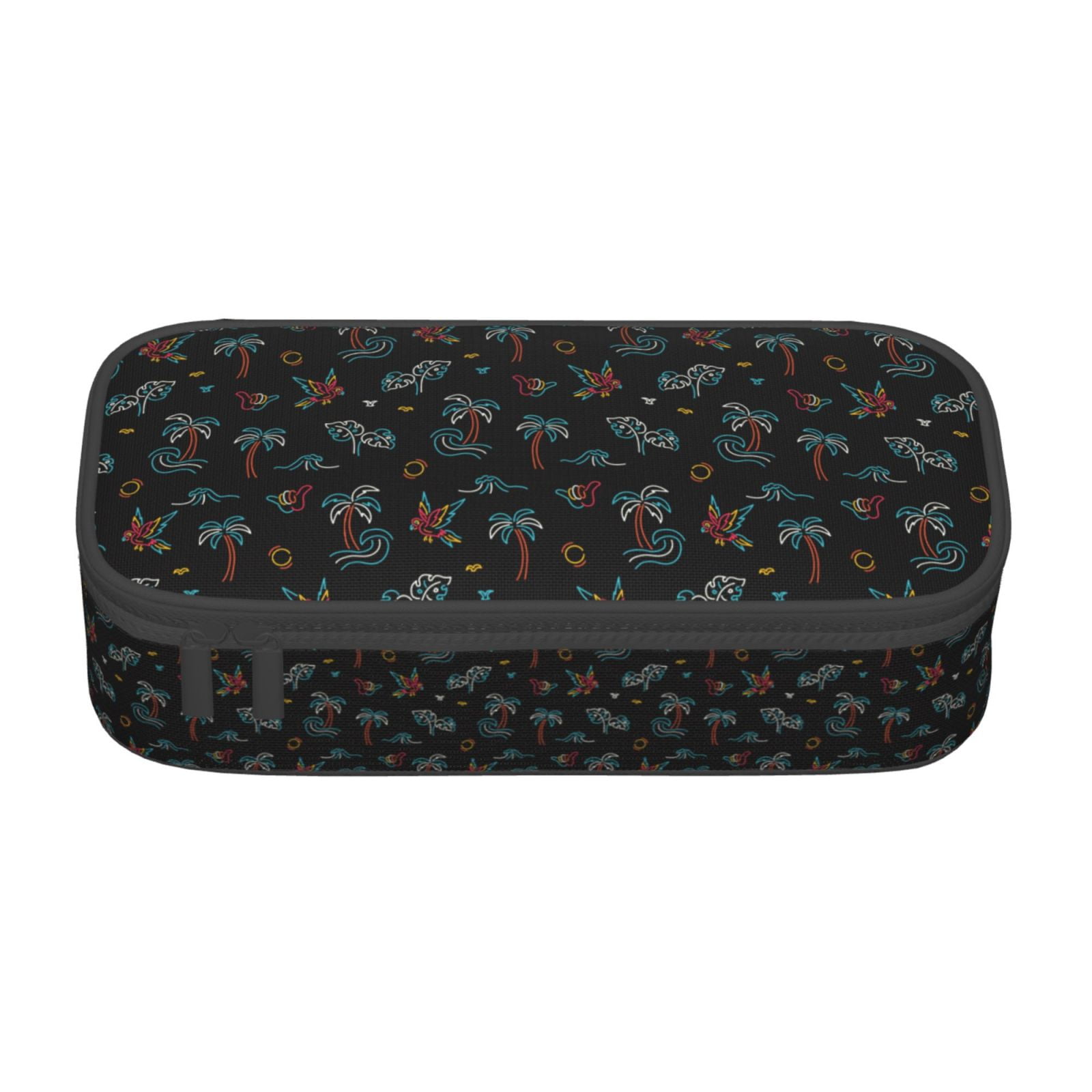 Uemuo Hawaiian Style Printed Large Pencil Case, Big Capacity Pencil ...