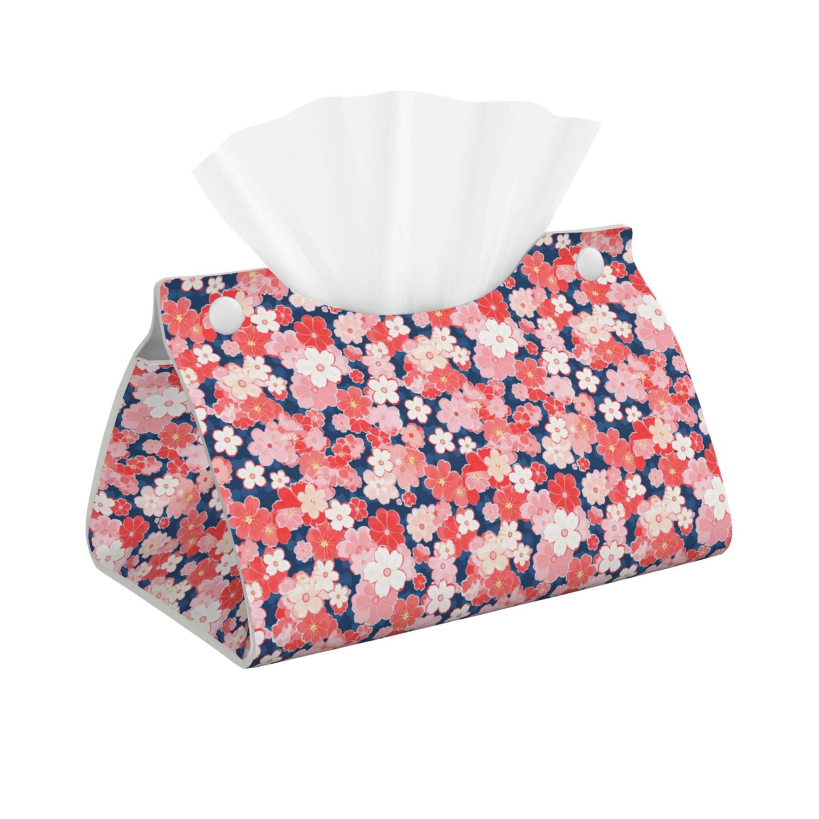 Uemuo Japanese Cherry Blossoms Pattern Tissue Box Cover Holder ...