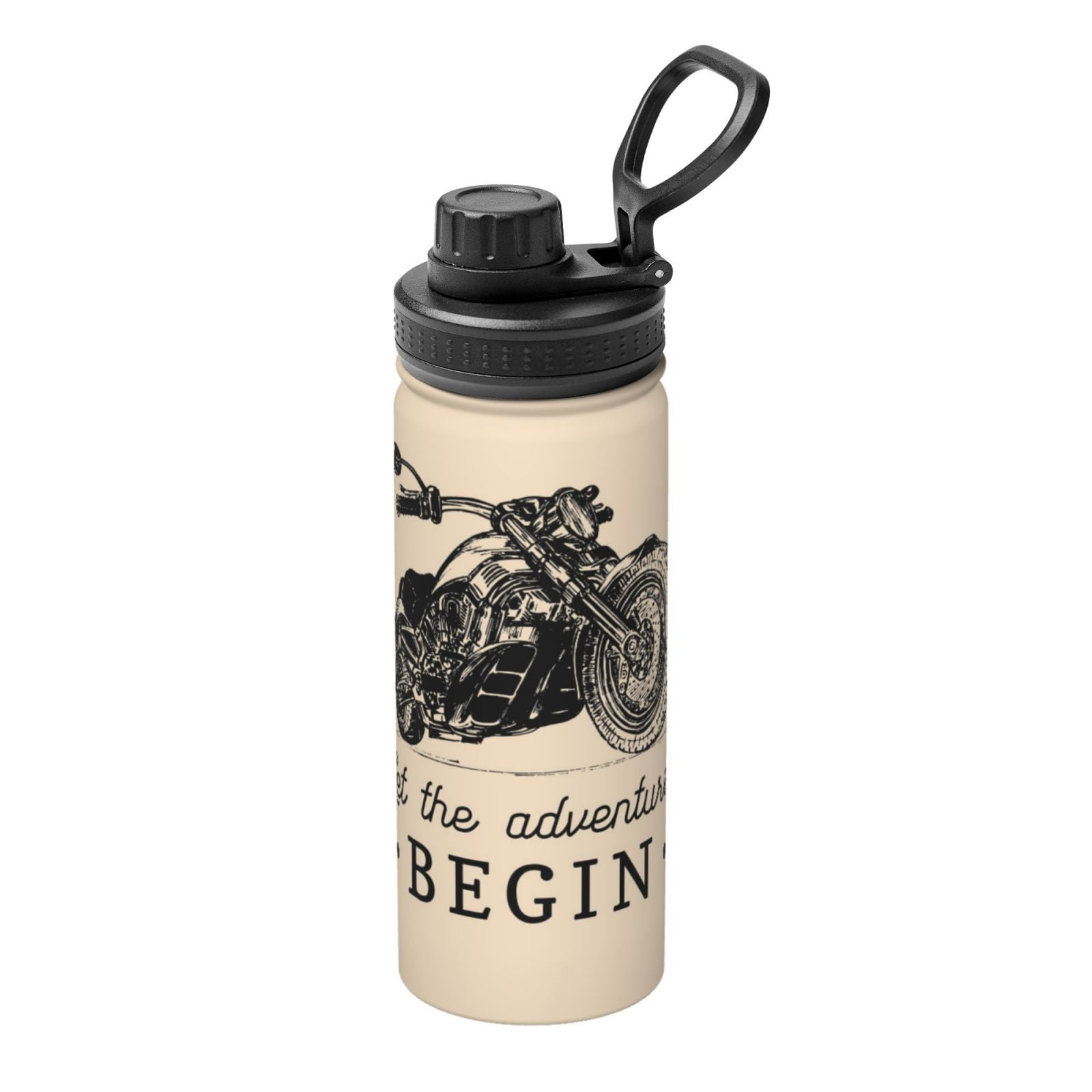 Uemuo Let The Adventure Begin 18OZ Insulated Kettle, Sports Water ...