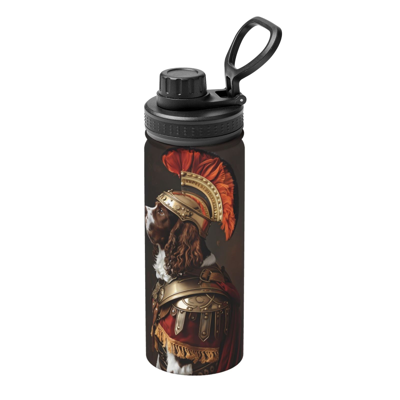 Uemuo Medieval Knight Dog 18OZ Insulated Kettle, Sports Water Bottle ...