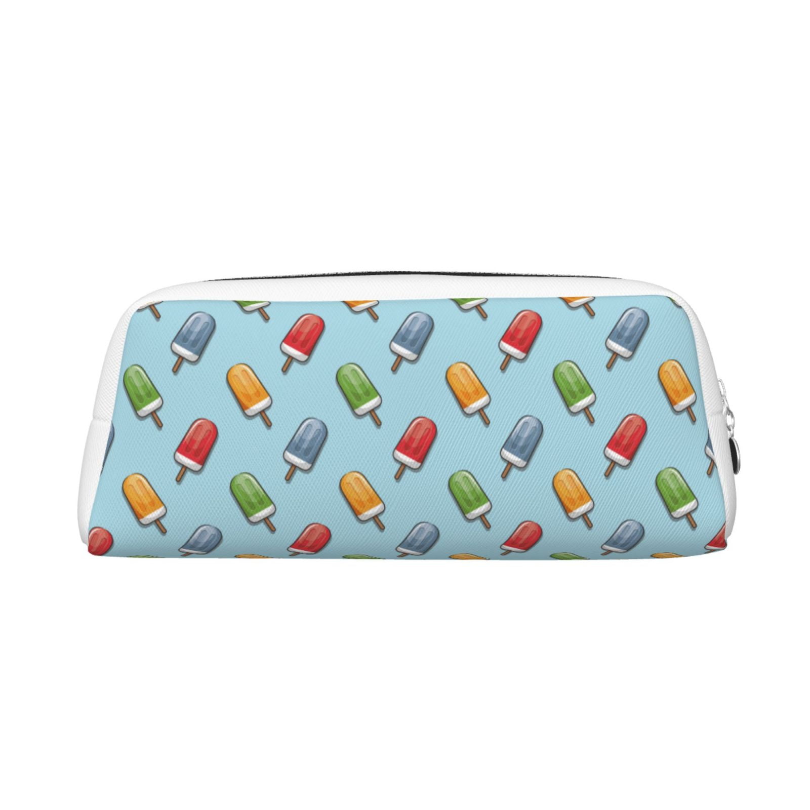 Uemuo Modern Ice Cream Printed Leather Pencil Case, Pencil Pouch ...