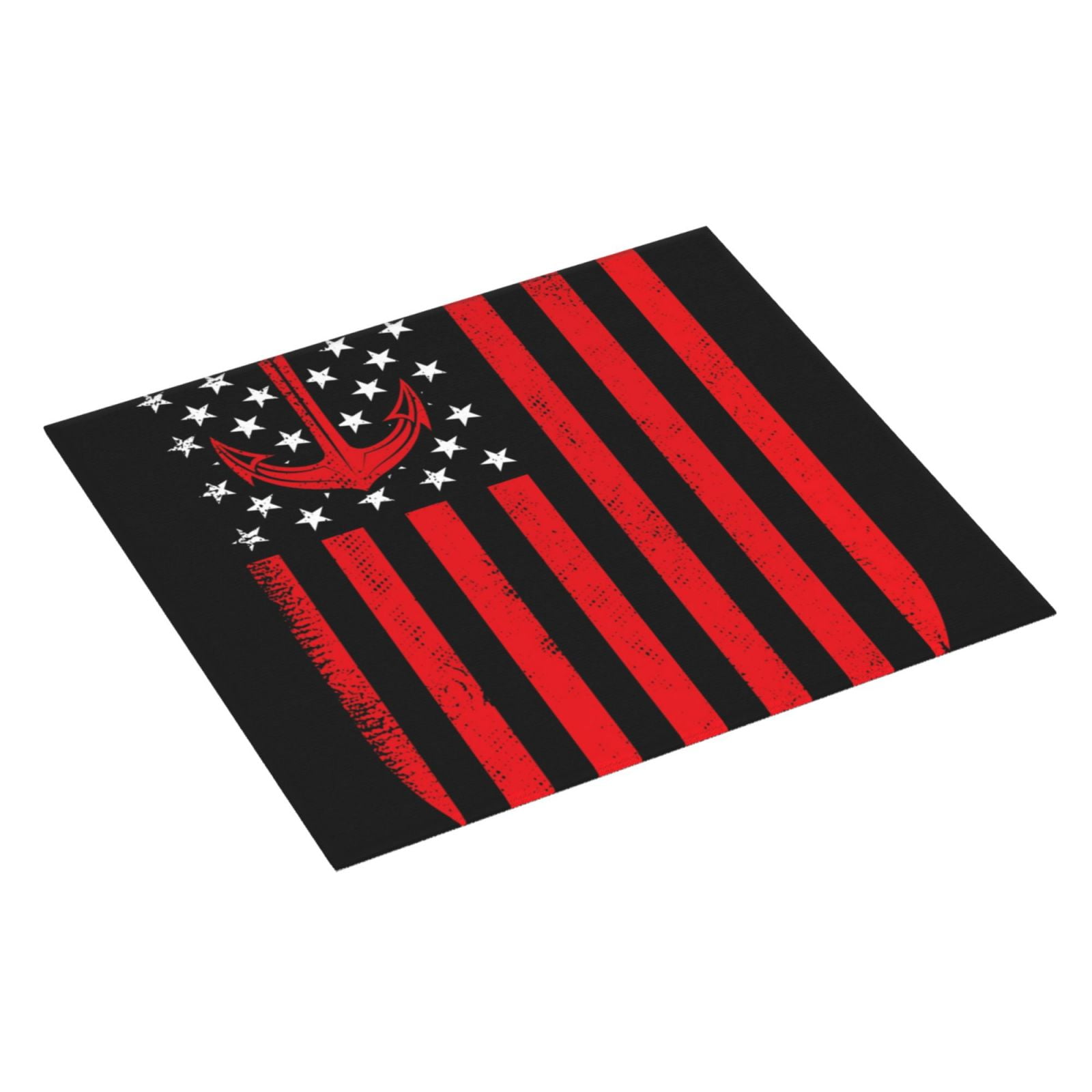 Uemuo Nautical American Flag Pattern Dish Drying Mat,16*18 inch ...