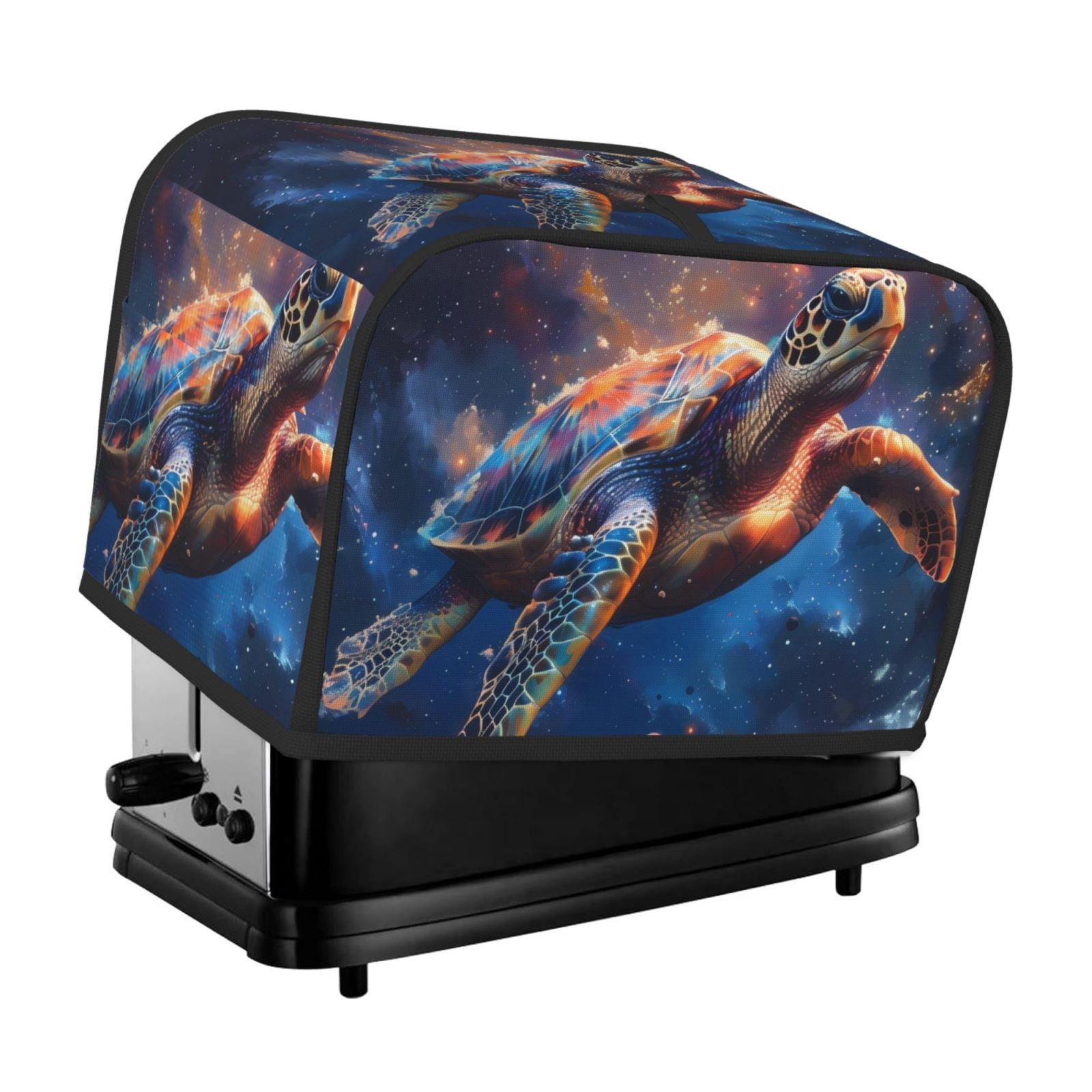 Uemuo Night Sky Turtle Print Toaster Cover 2 Slice, Small Kitchen ...
