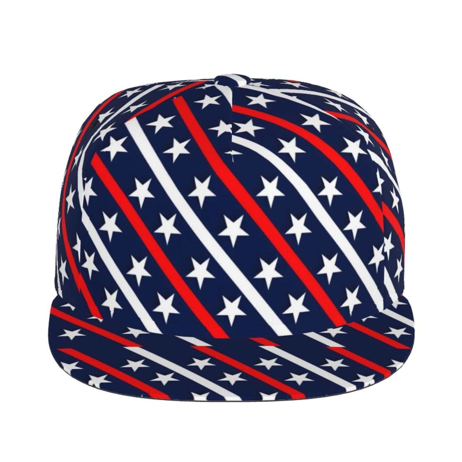 Uemuo Patriotic Star Pattern Women's Baseball Cap,Straight Brim Hat ...