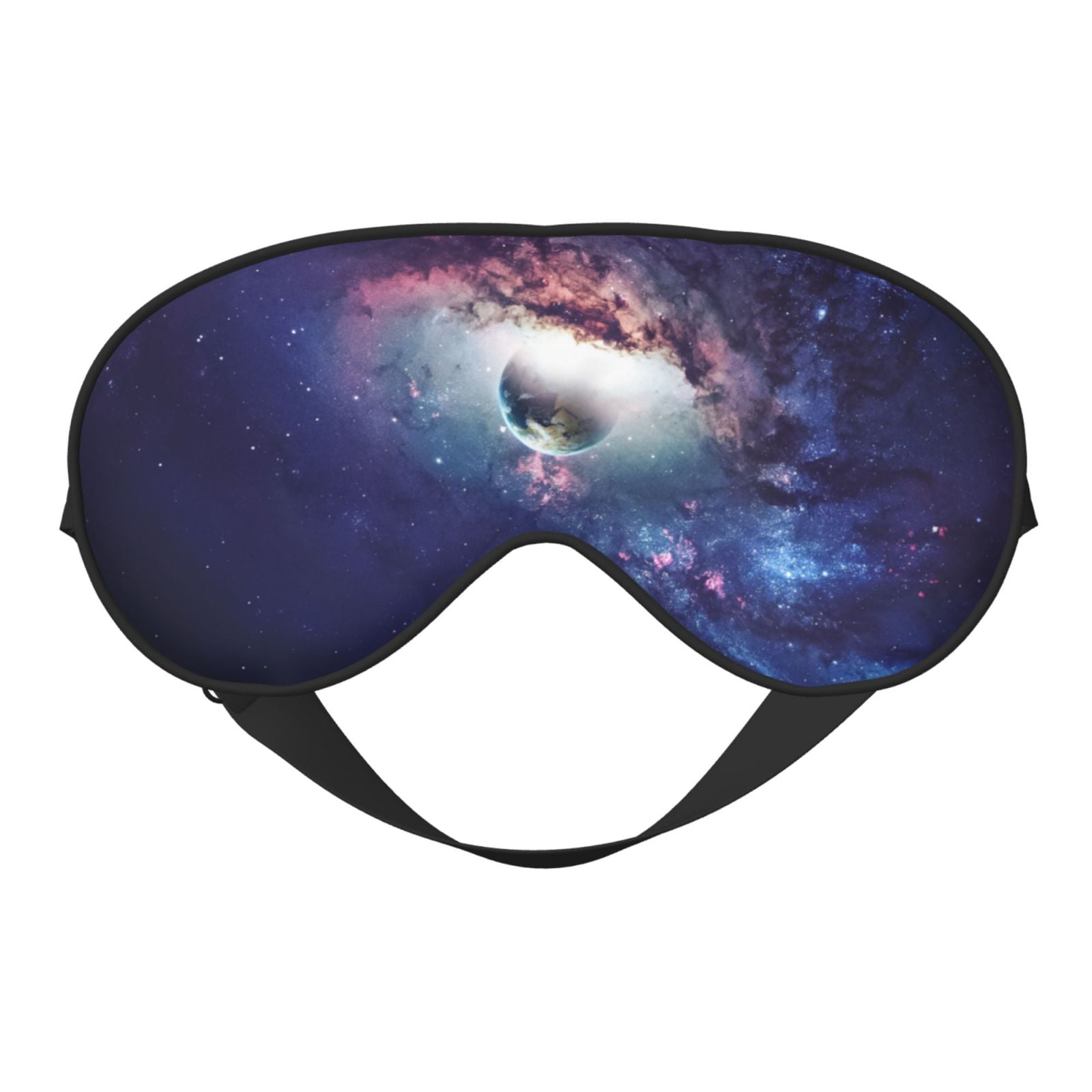 Uemuo Planets Stars And Galaxies Pattern Sleep Eye Mask - Light ...