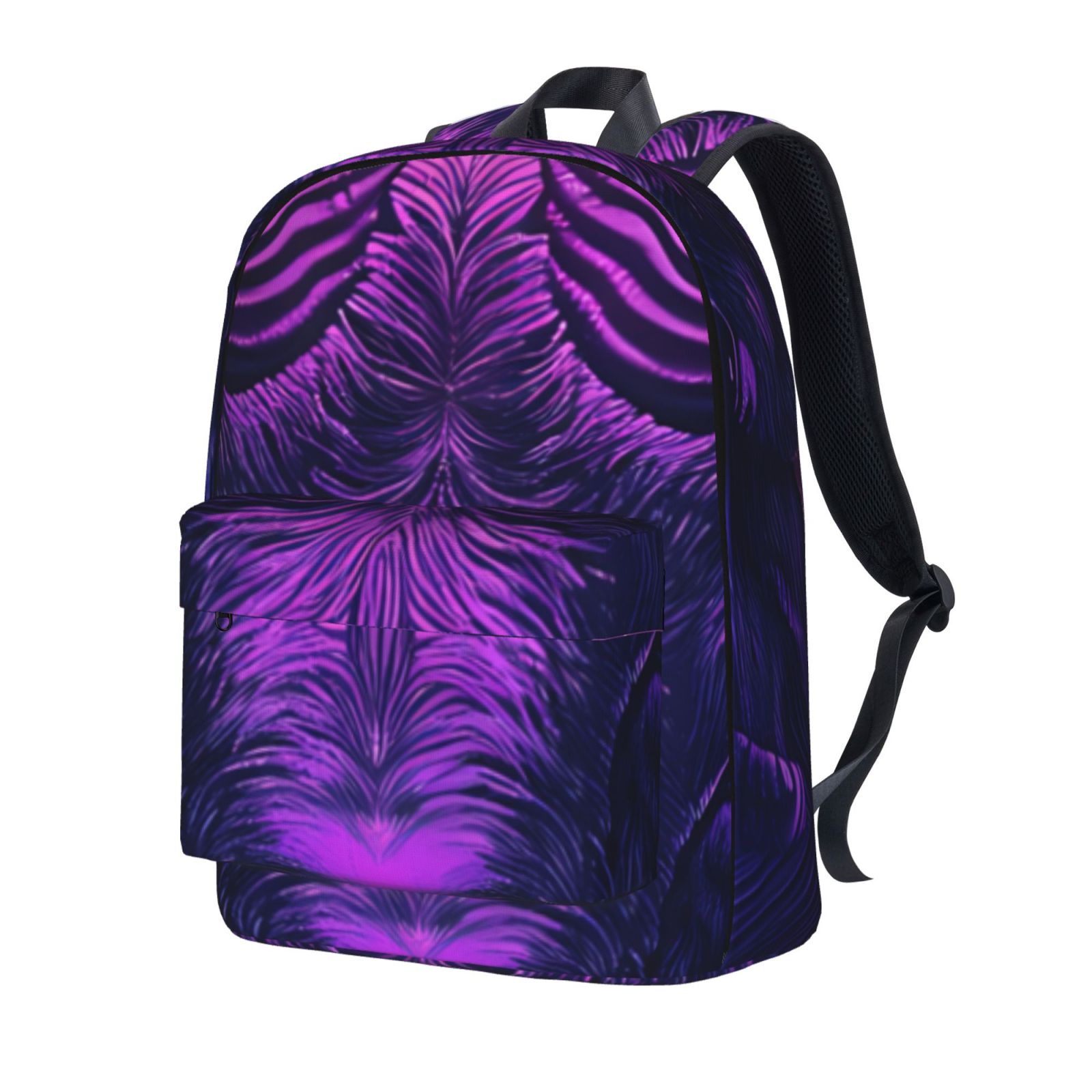 Uemuo Purple Starry Sky Antelope Pattern Backpack for Work and Travel ...