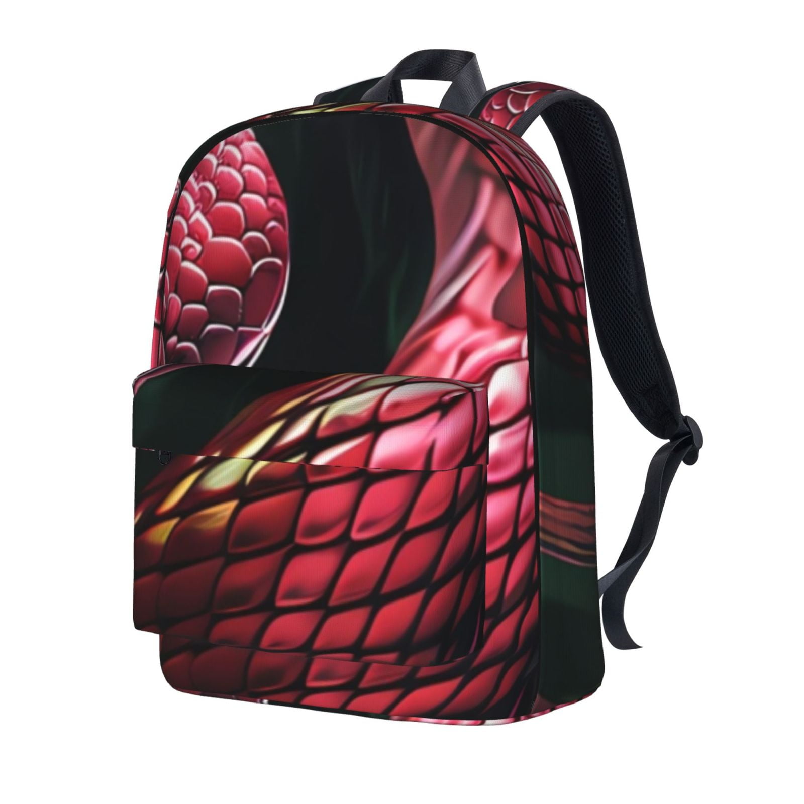 Uemuo Red Viper Jungle Intensity Pattern Backpack for Work and Travel ...
