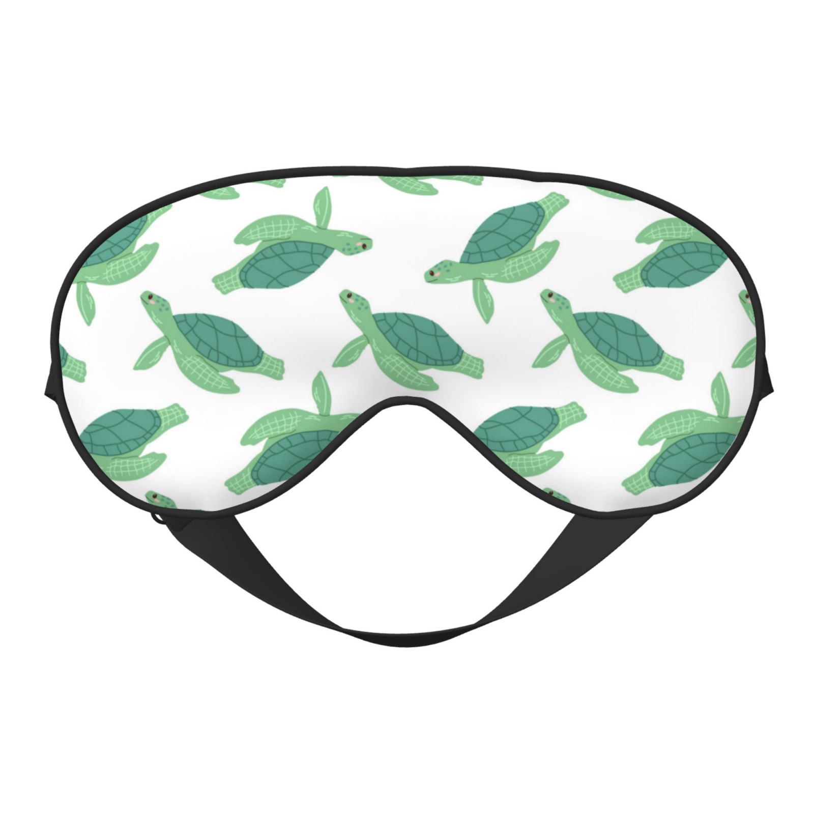 Uemuo Sea Turtle Pattern Sleep Eye Mask - Light Blocking Sleep Mask ...