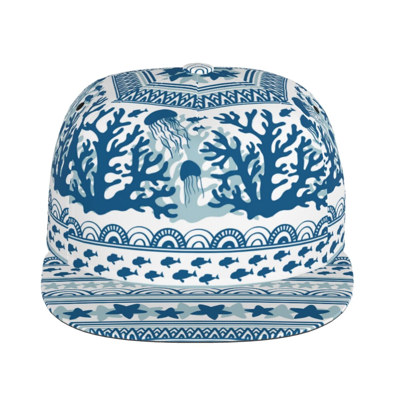 Uemuo Sea Underwater Jellyfish Pattern Women's Baseball Cap,Straight ...