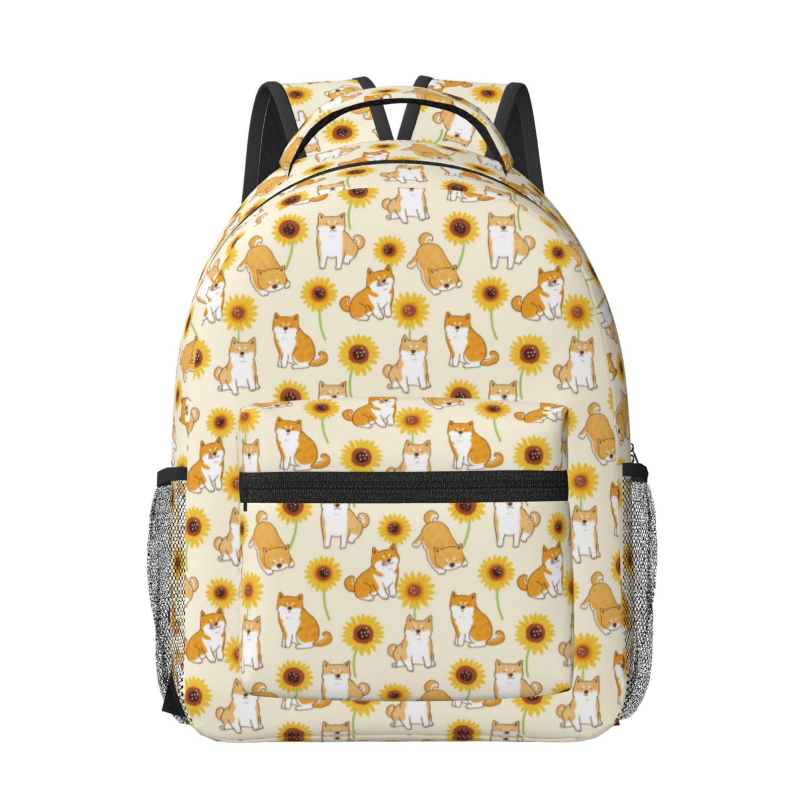 Uemuo Shiba Inu Sunflower Printed Student Durable Water-resistant ...