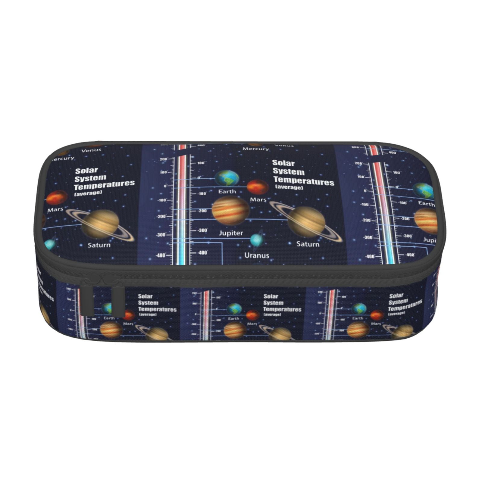 Uemuo Solar System Printed Large Pencil Case, Big Capacity Pencil Pouch ...