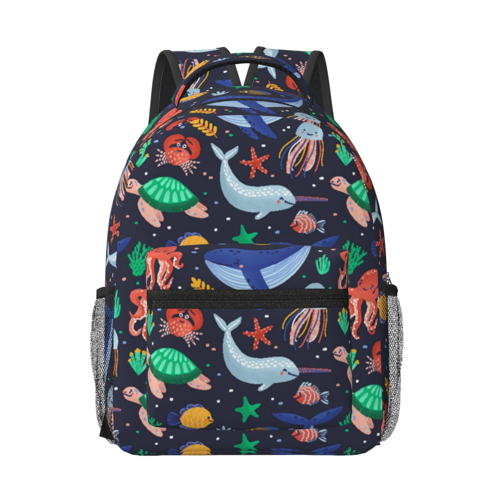 Uemuo The Underwater World Printed Student Durable Water-resistant ...