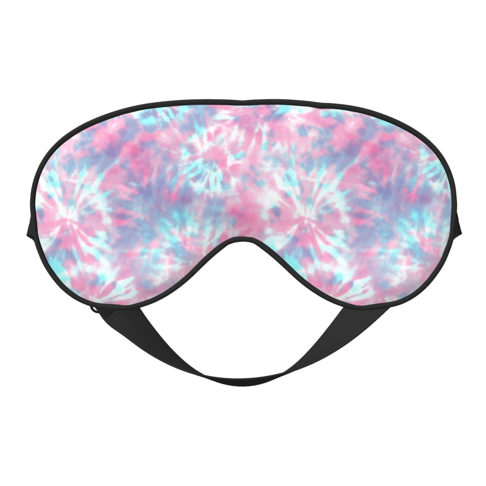 Uemuo Tie Dye Pattern Sleep Eye Mask - Light Blocking Sleep Mask ...
