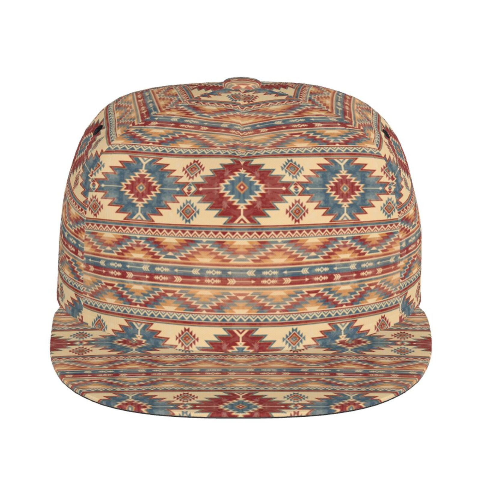 Uemuo Traditional Tribal Aztec Pattern Women's Baseball Cap,Straight ...