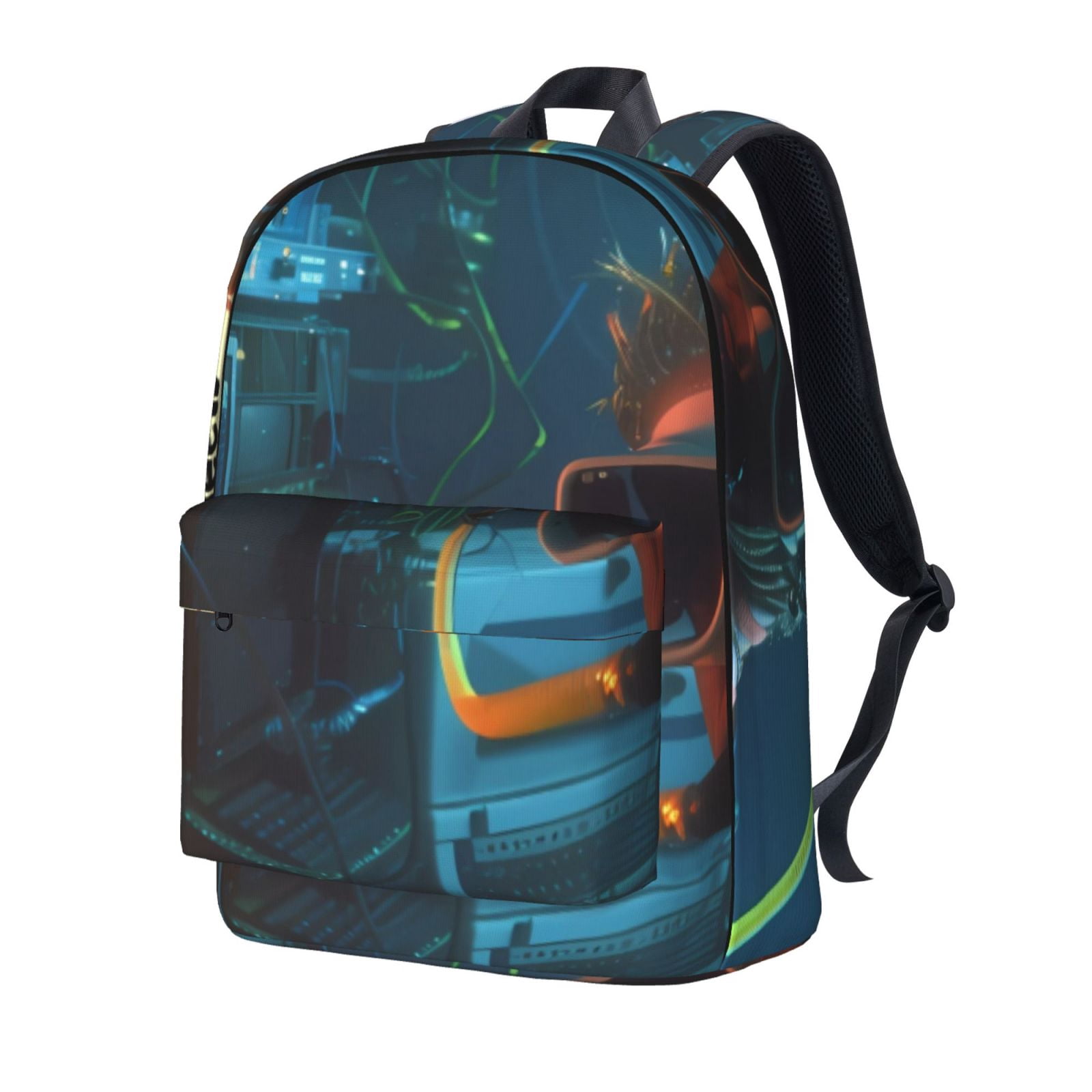 Uemuo Underwater Office Diver Pattern Backpack for Work and Travel ...